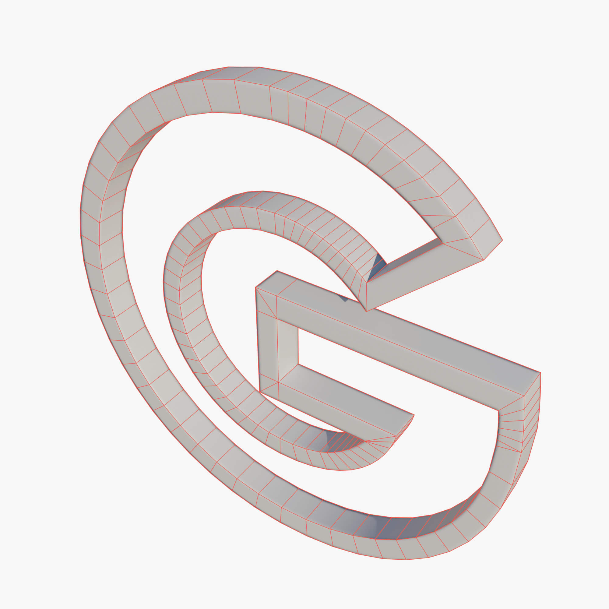 Google Symbol - 3D Model by Simple3D