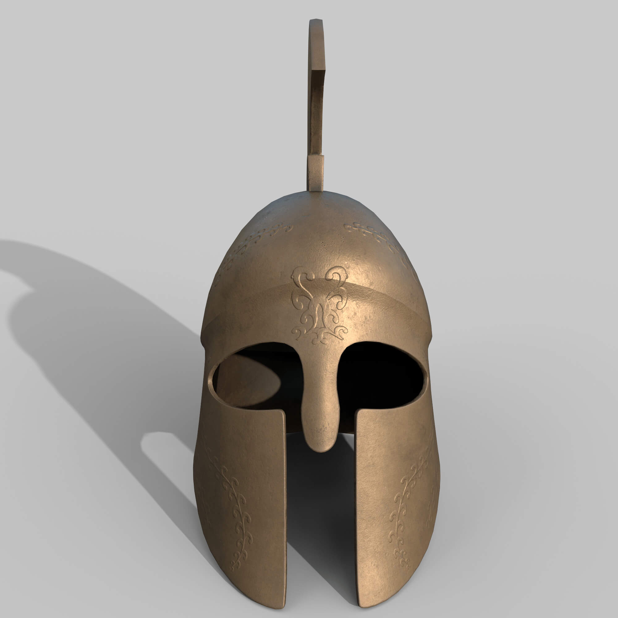 Greek Helmet - 3D Model by Simple3D