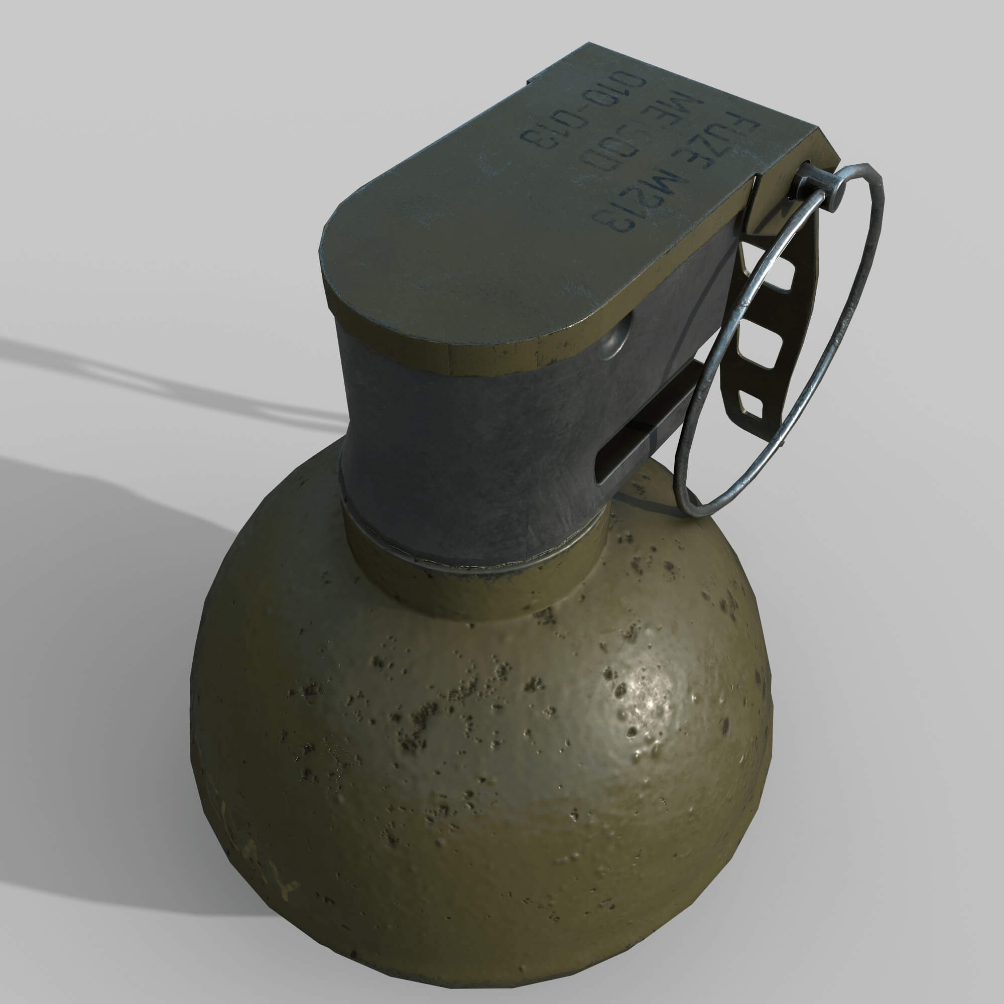Grenade M67 - 3D Model by Simple3D