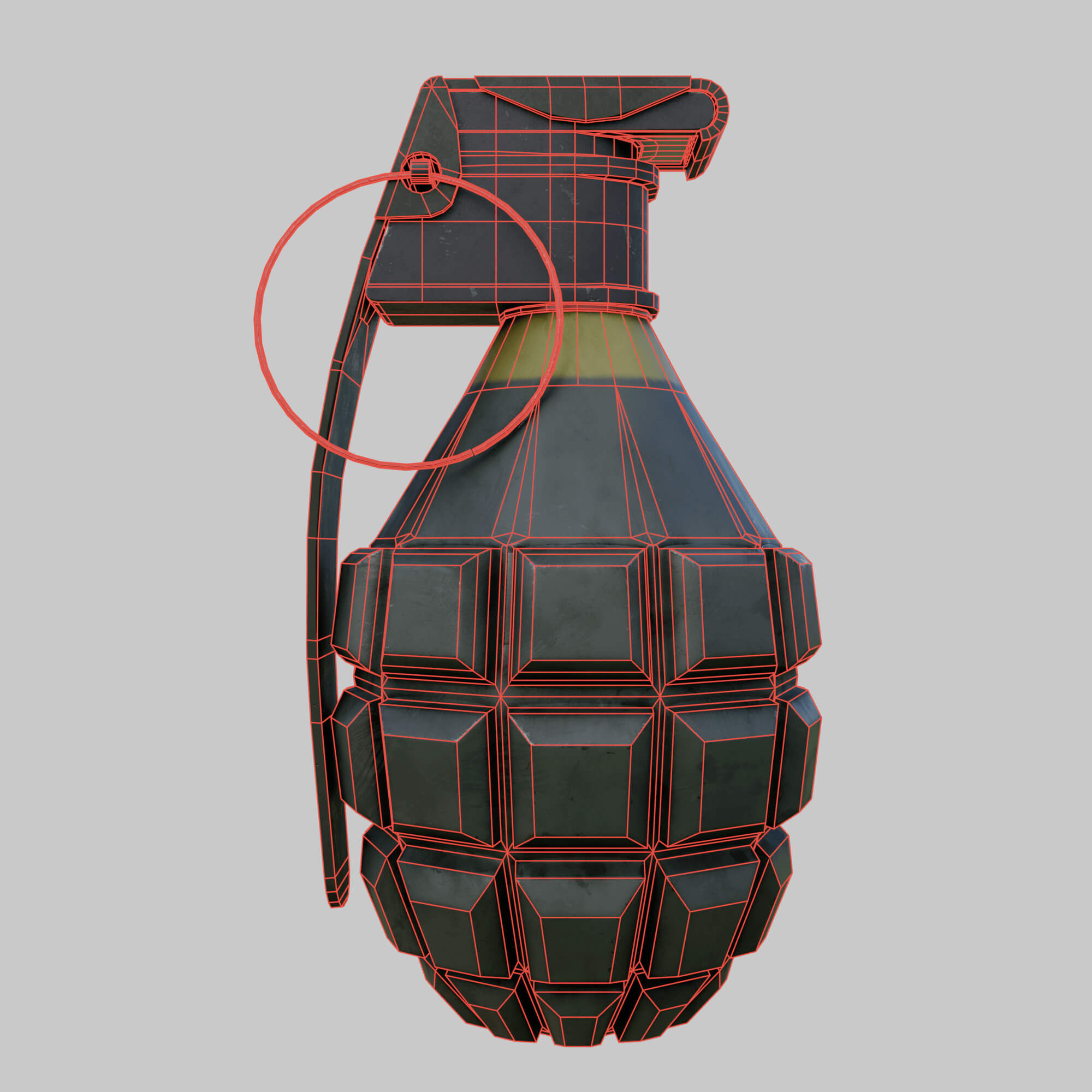 Grenade MK 2 - 3D Model by Simple3D