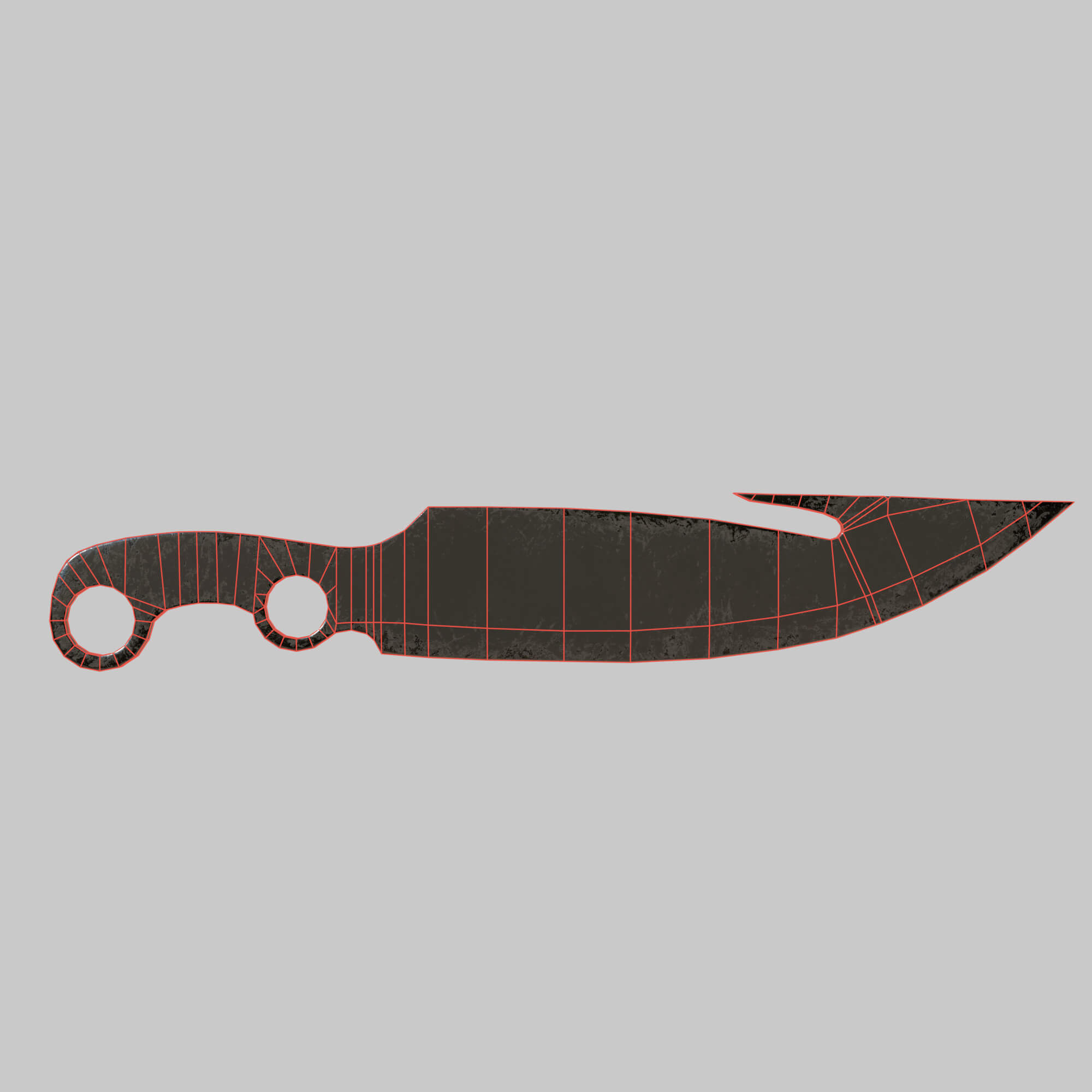 Hunter's Knife - Free 3D Model by Simple3D