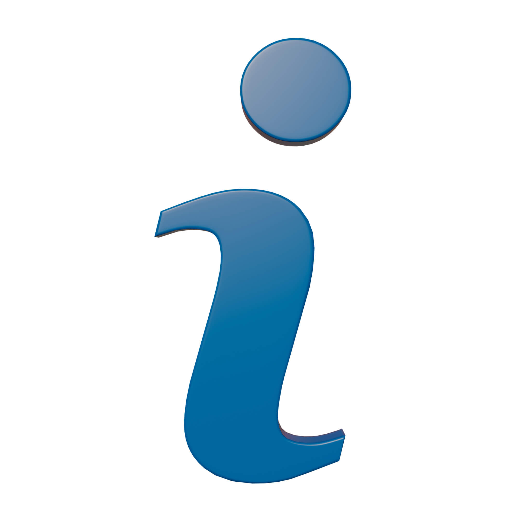 Information Sign - Free 3D Model by Simple3D