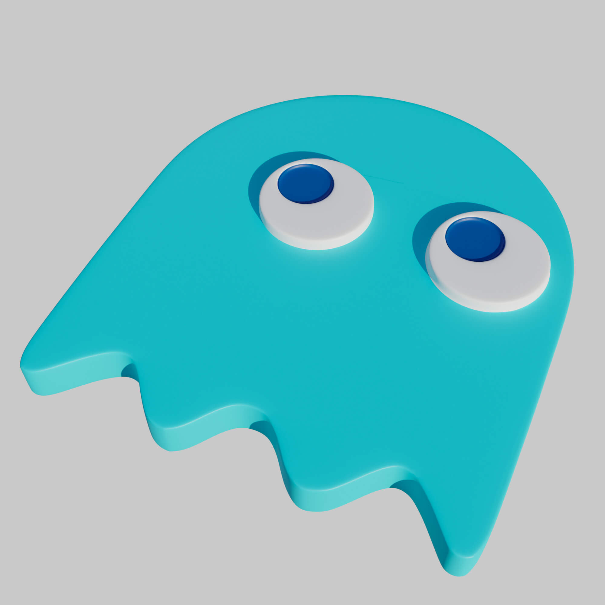 Inky Ghost - Free 3D Model by Simple3D