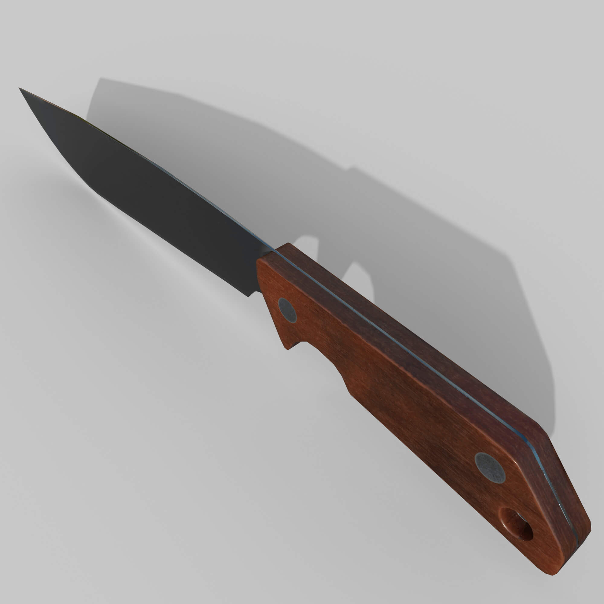 Kitchen Knife - 3D Model by Simple3D