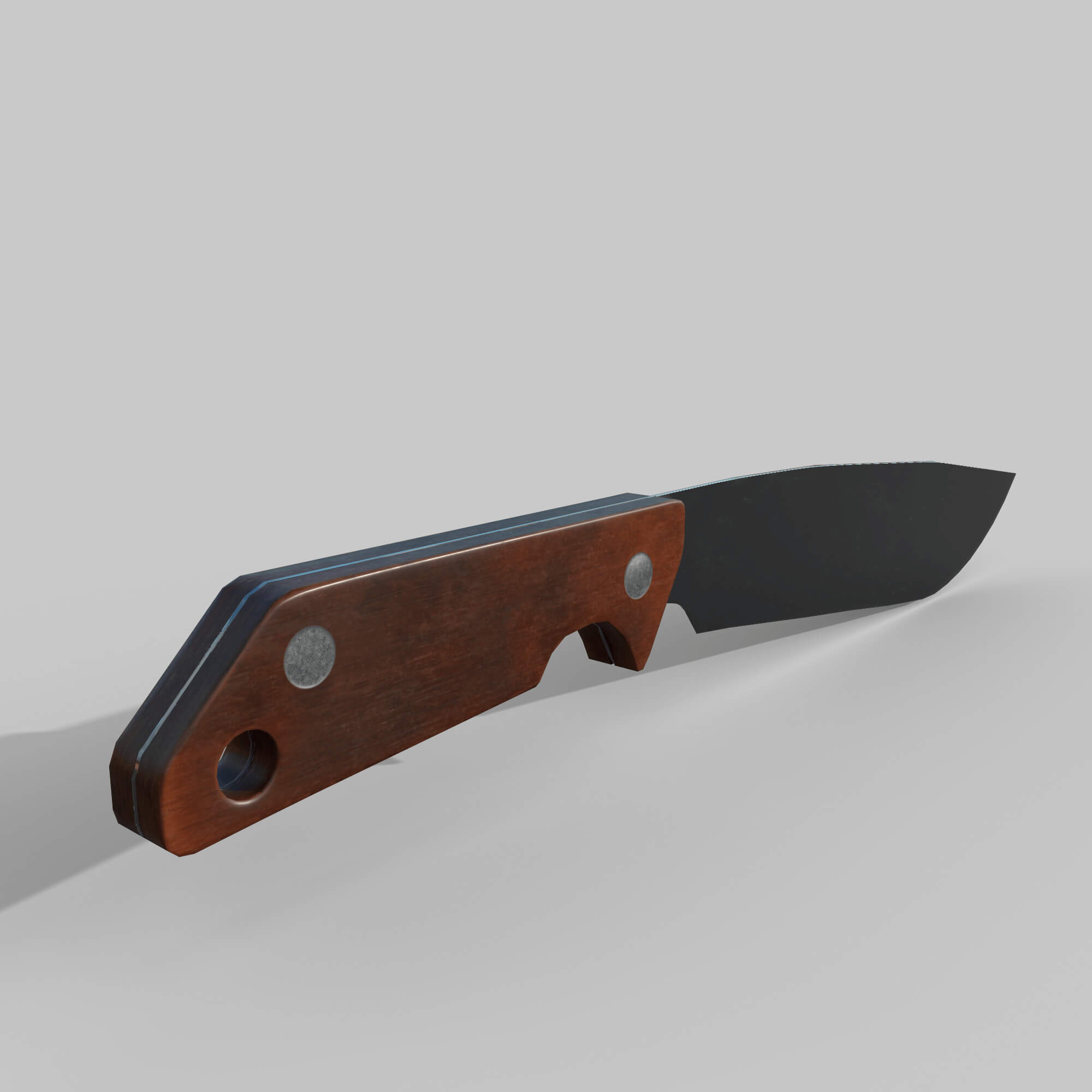 Kitchen Knife - 3D Model by Simple3D