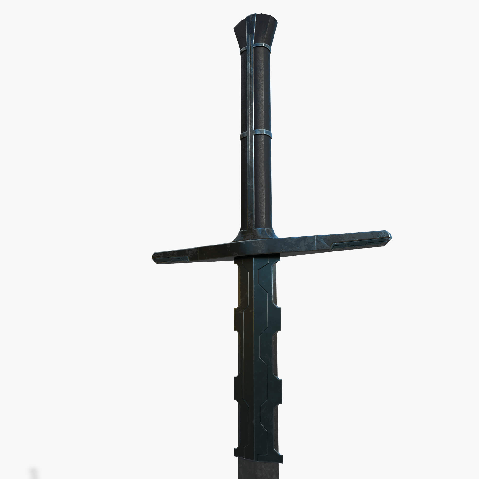 Knight Sword - 3D Model by Simple3D