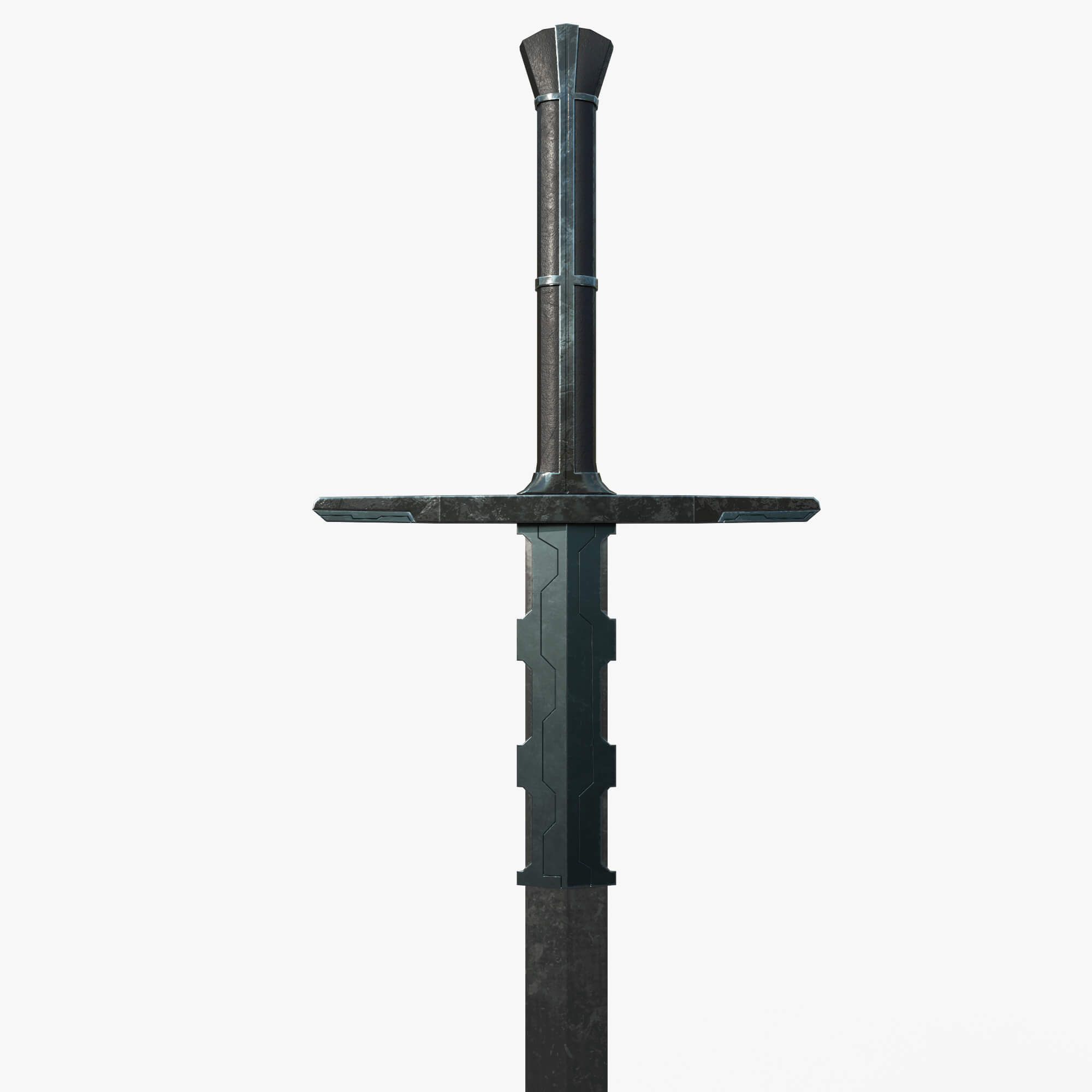 Knight Sword - 3D Model by Simple3D