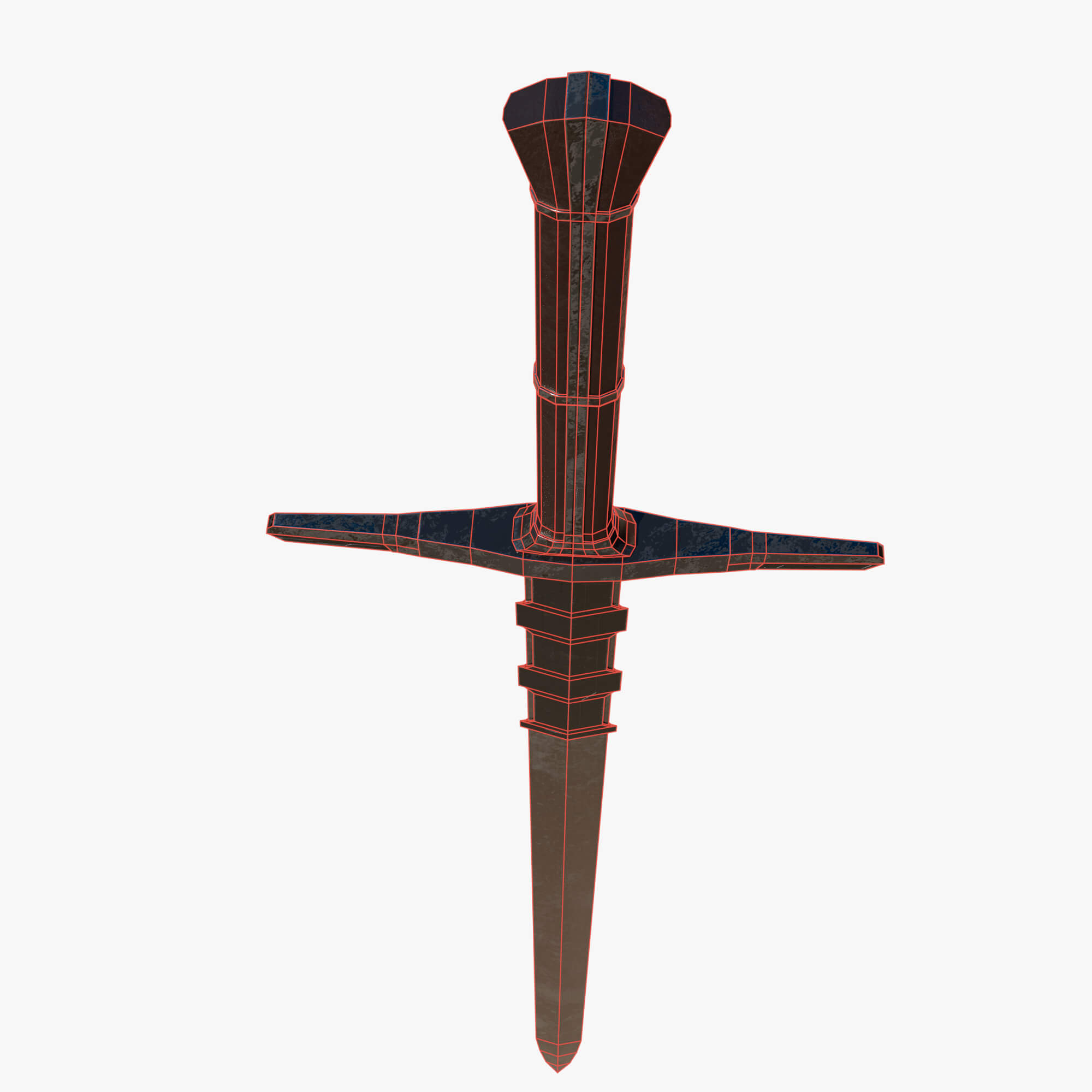 Knight Sword - 3D Model by Simple3D