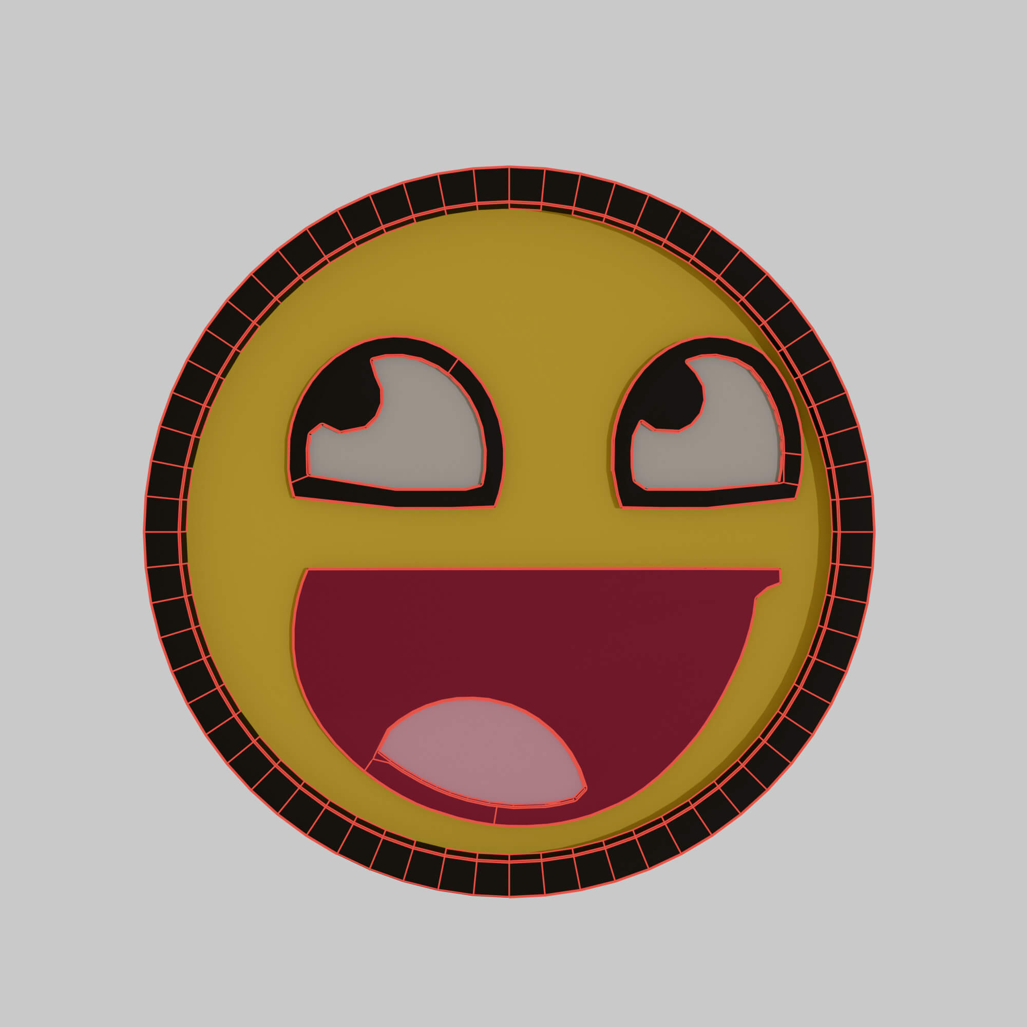 Smile - Free 3D Model by Simple3D