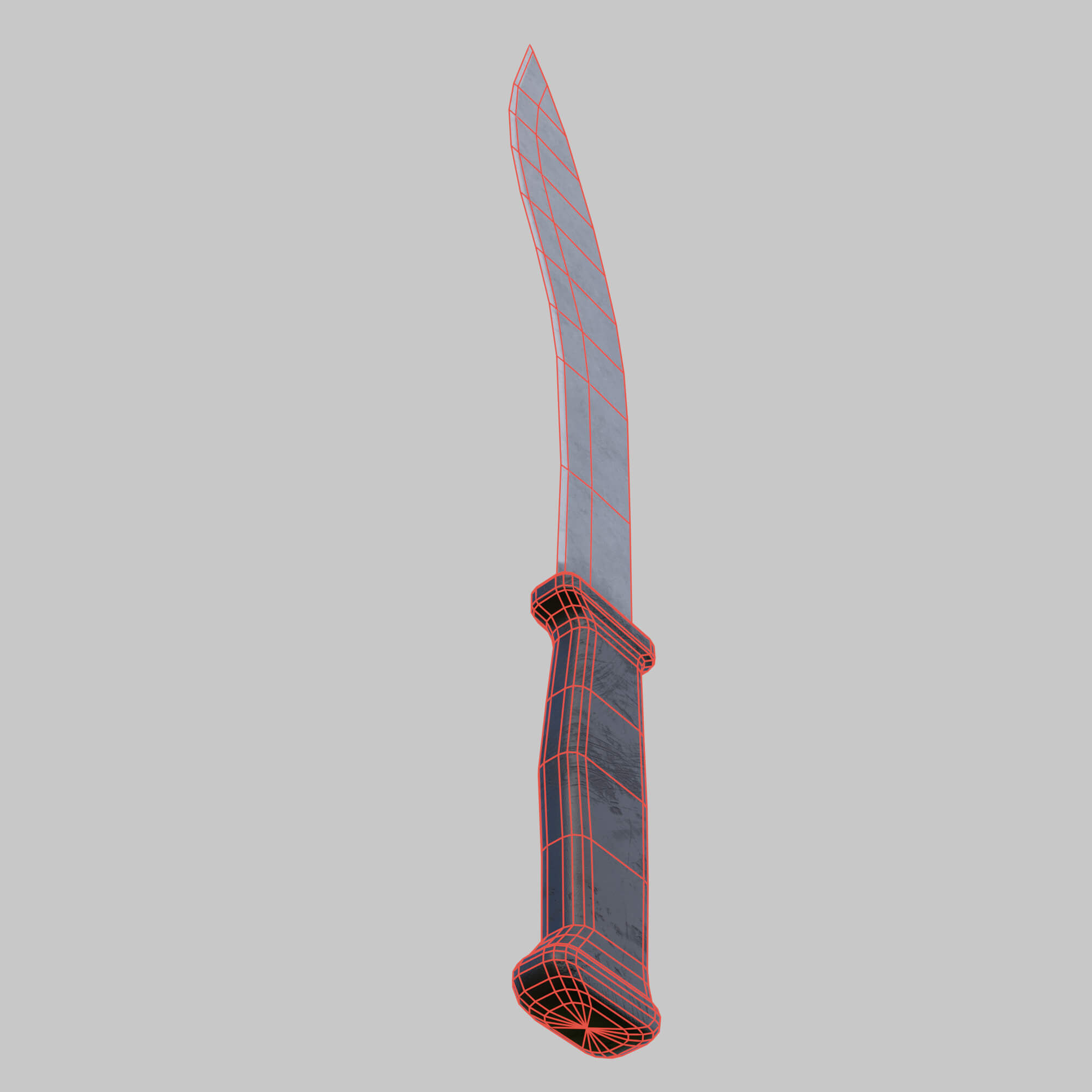 Machete - 3D Model by Simple3D
