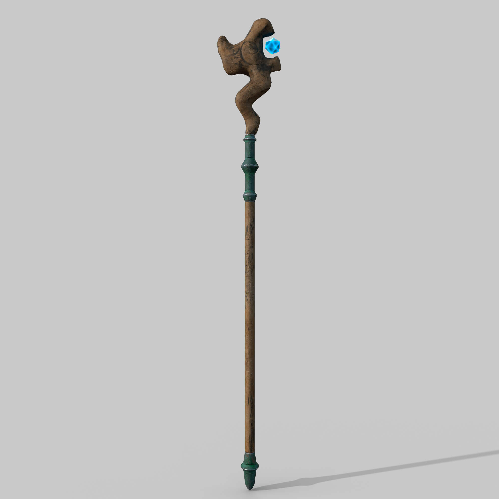 Magic Staff - 3D Model by Simple3D