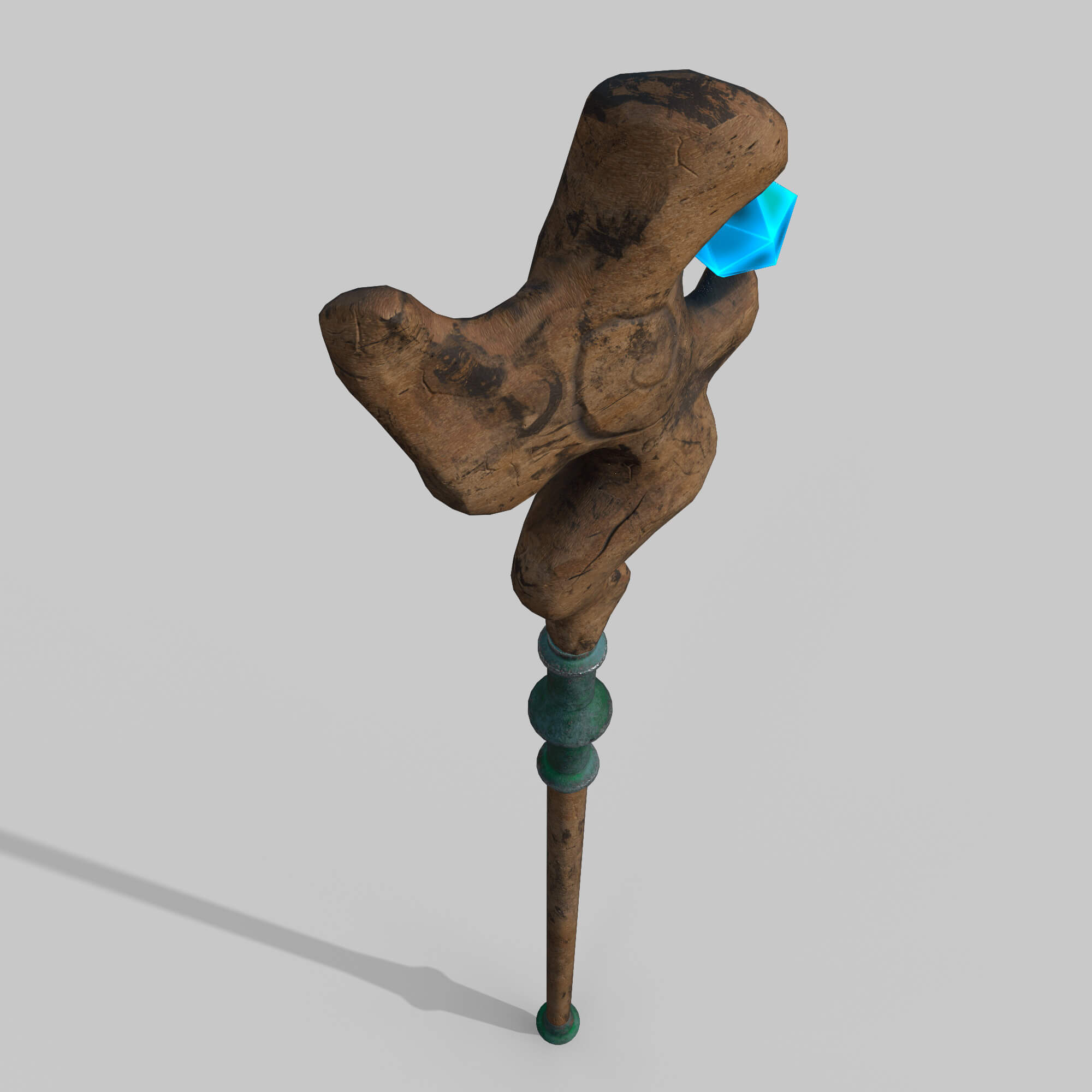 Magic Staff - 3D Model by Simple3D