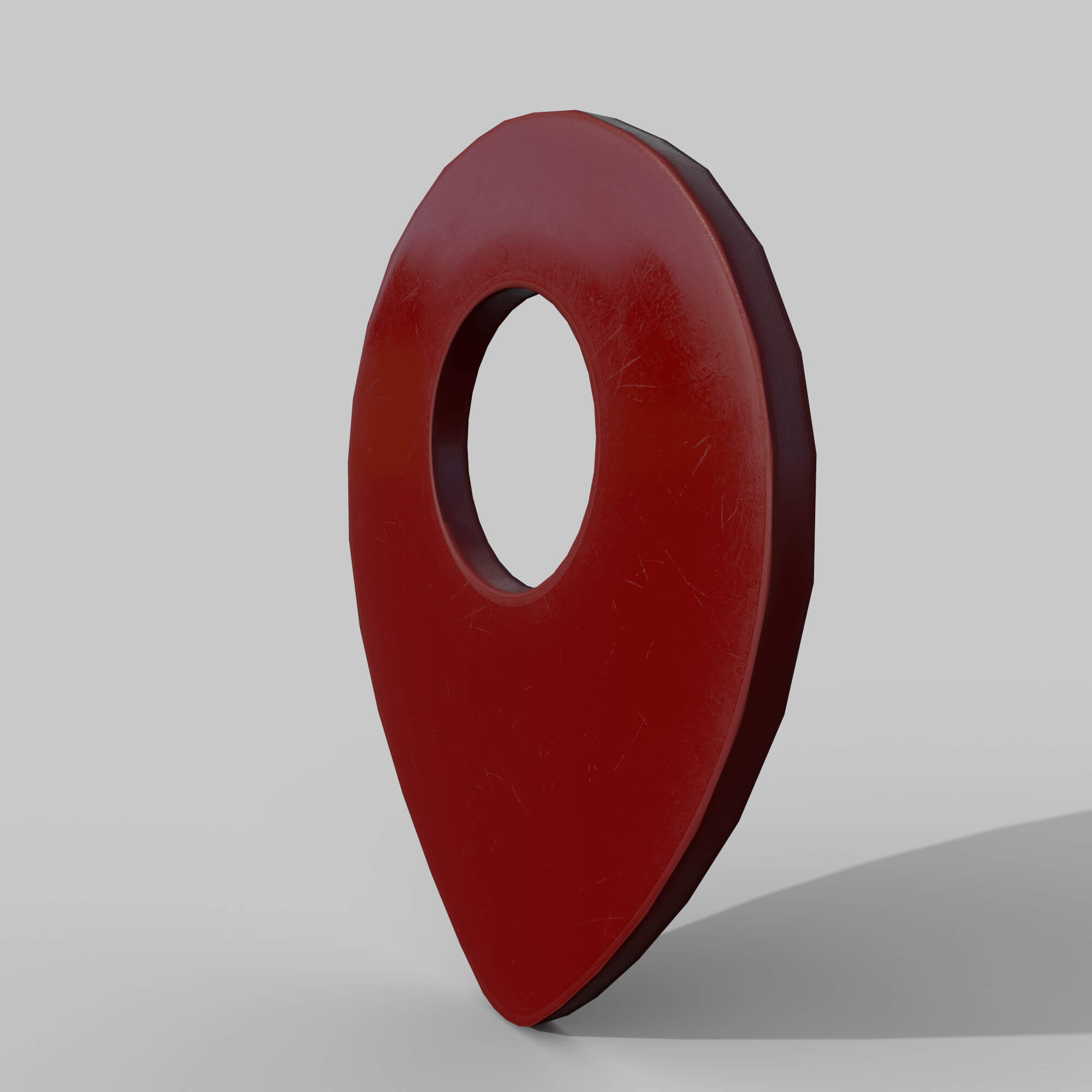 Low poly Map icon - Free 3D Model by Simple3D