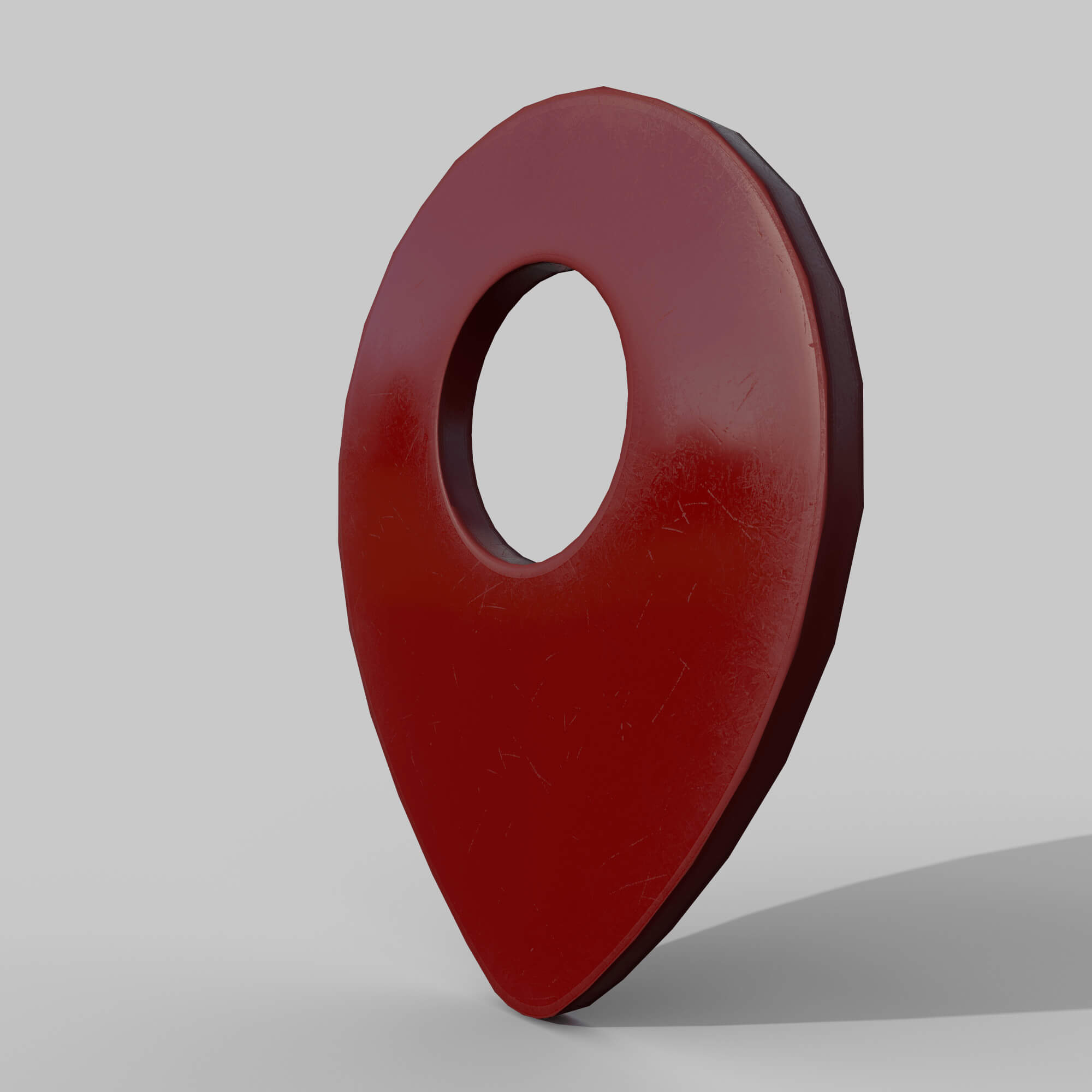 Low poly Map icon - Free 3D Model by Simple3D