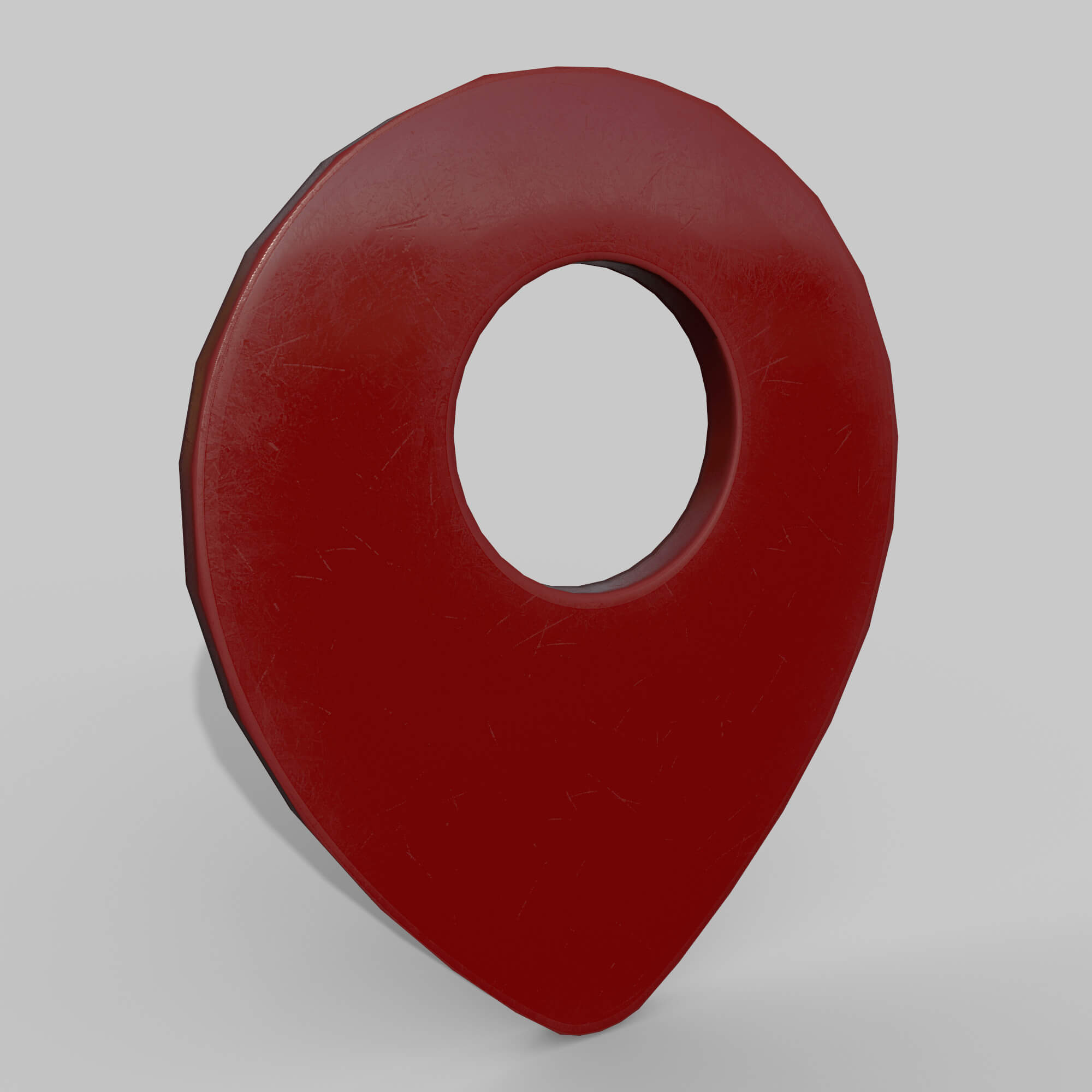 Low poly Map icon - Free 3D Model by Simple3D