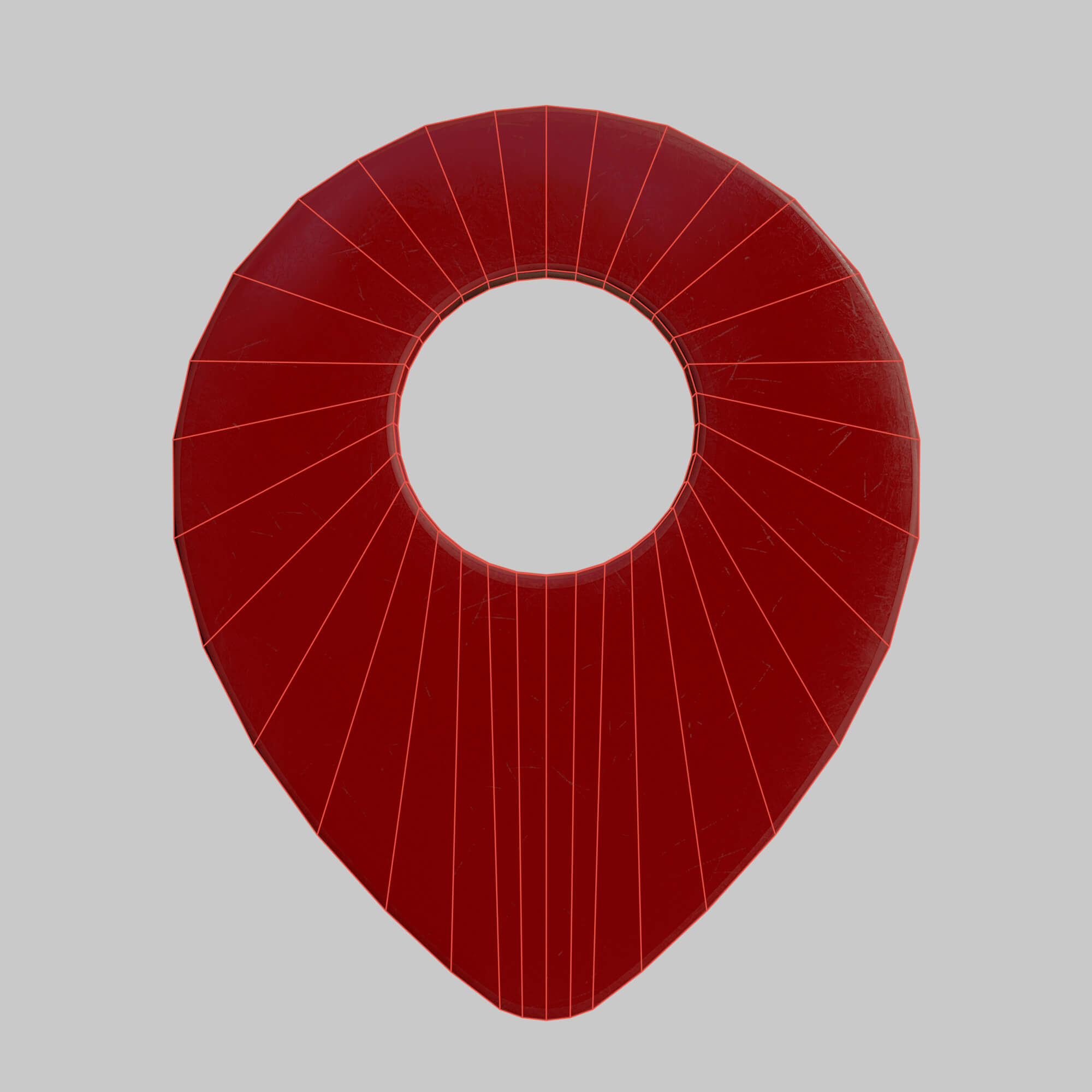 Low poly Map icon - Free 3D Model by Simple3D