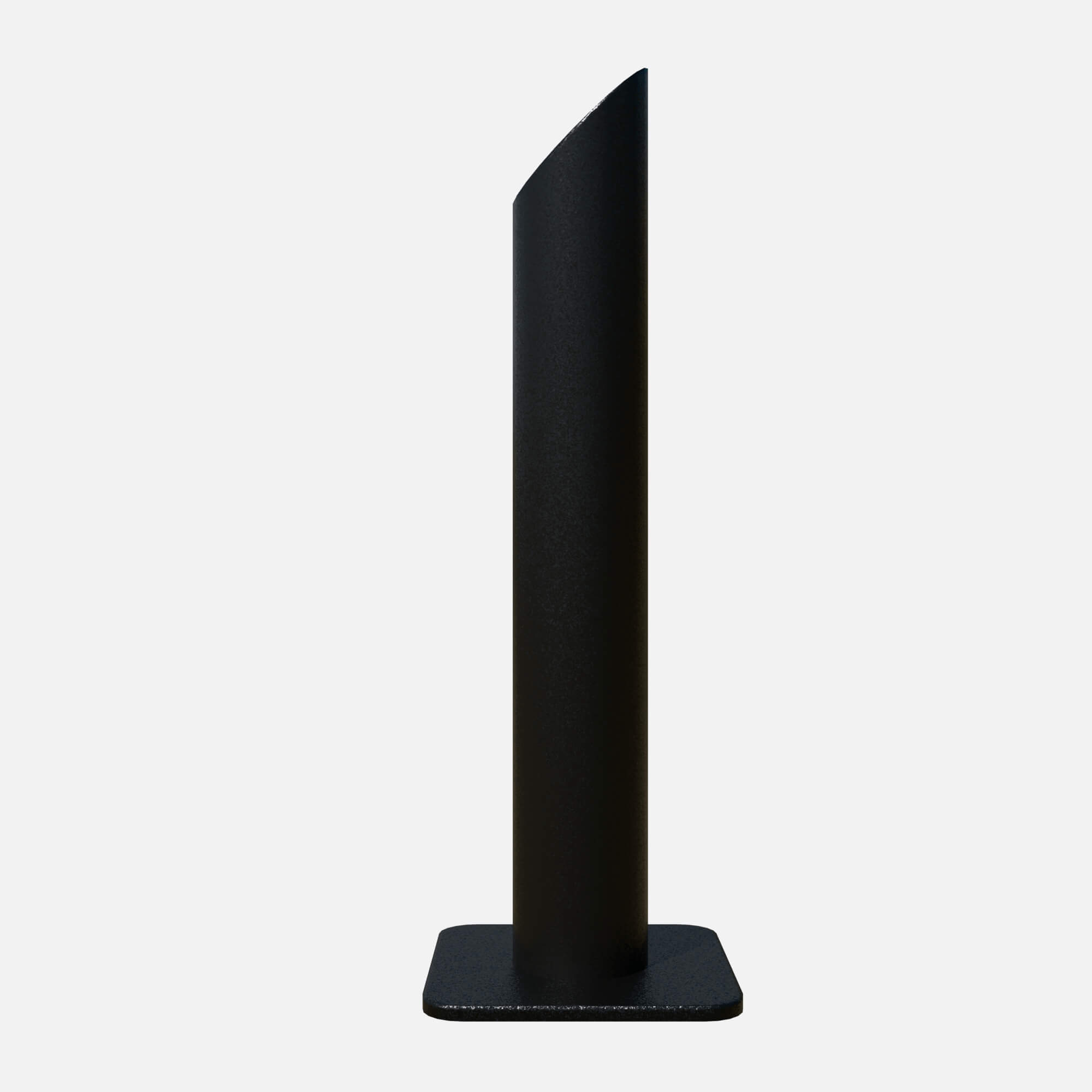 Metal Road Pole Modern 100 Cm - Free 3D Model by Simple3D