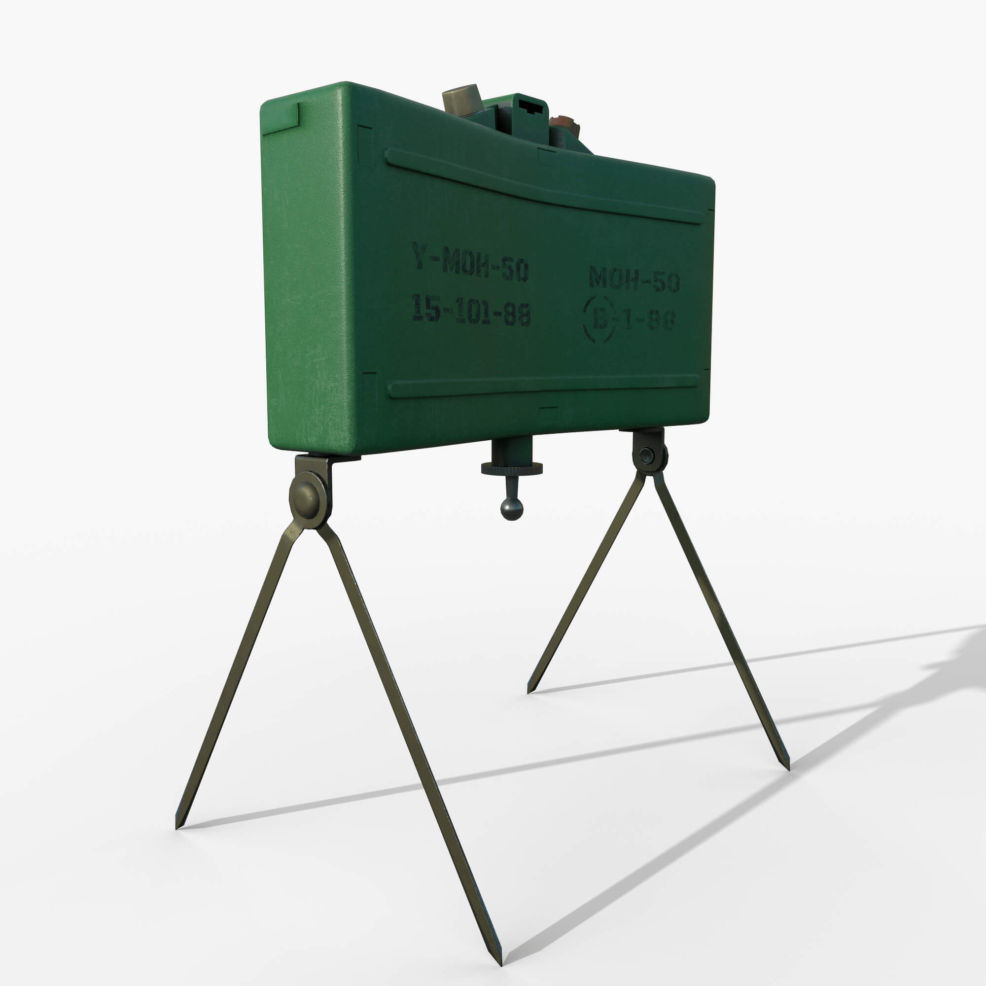 Mine MON-50 USSR 3D Model by Simple3D