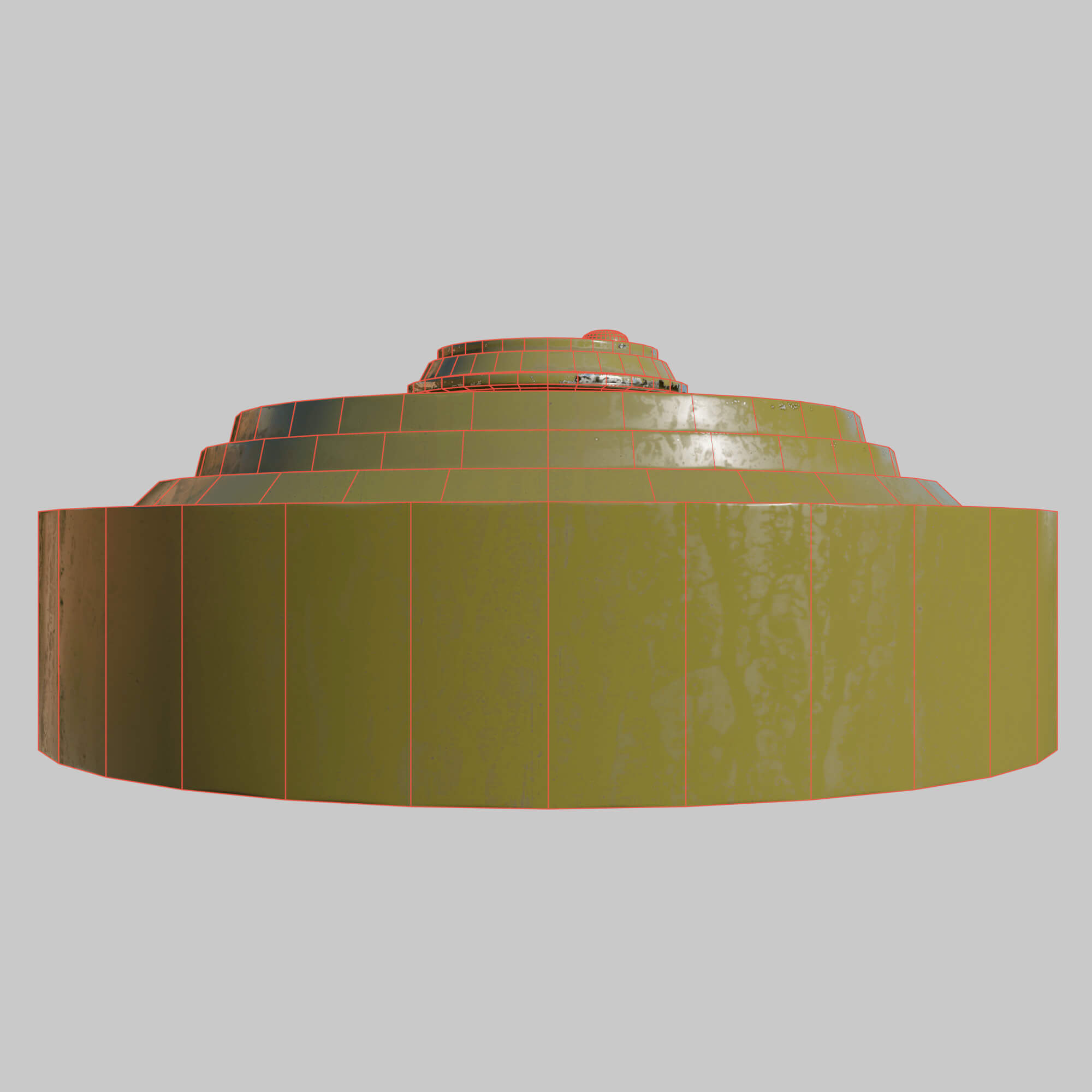 Mine TM-57 Russia 3D Model by Simple3D