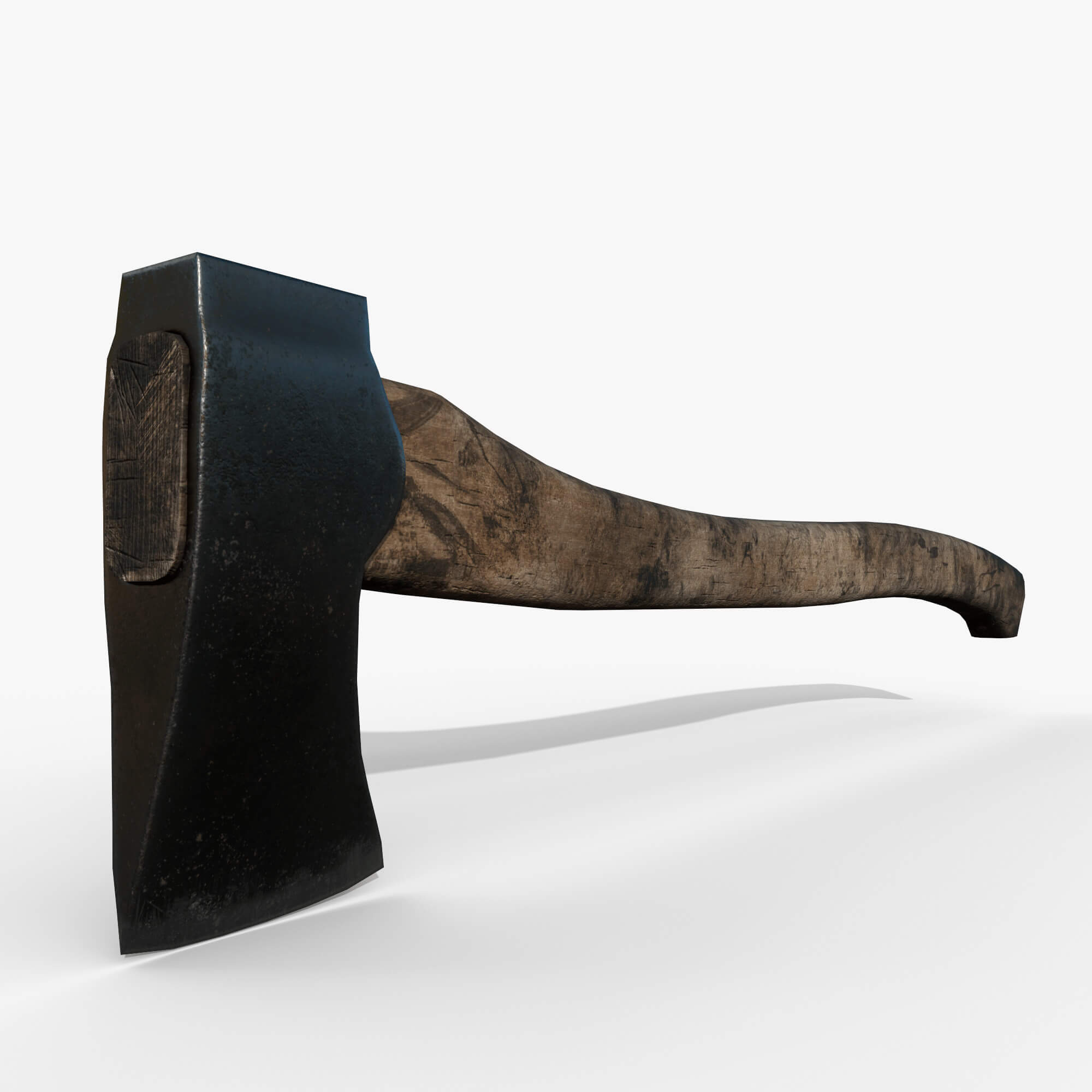 Old used axe - 3D Model by Simple3D