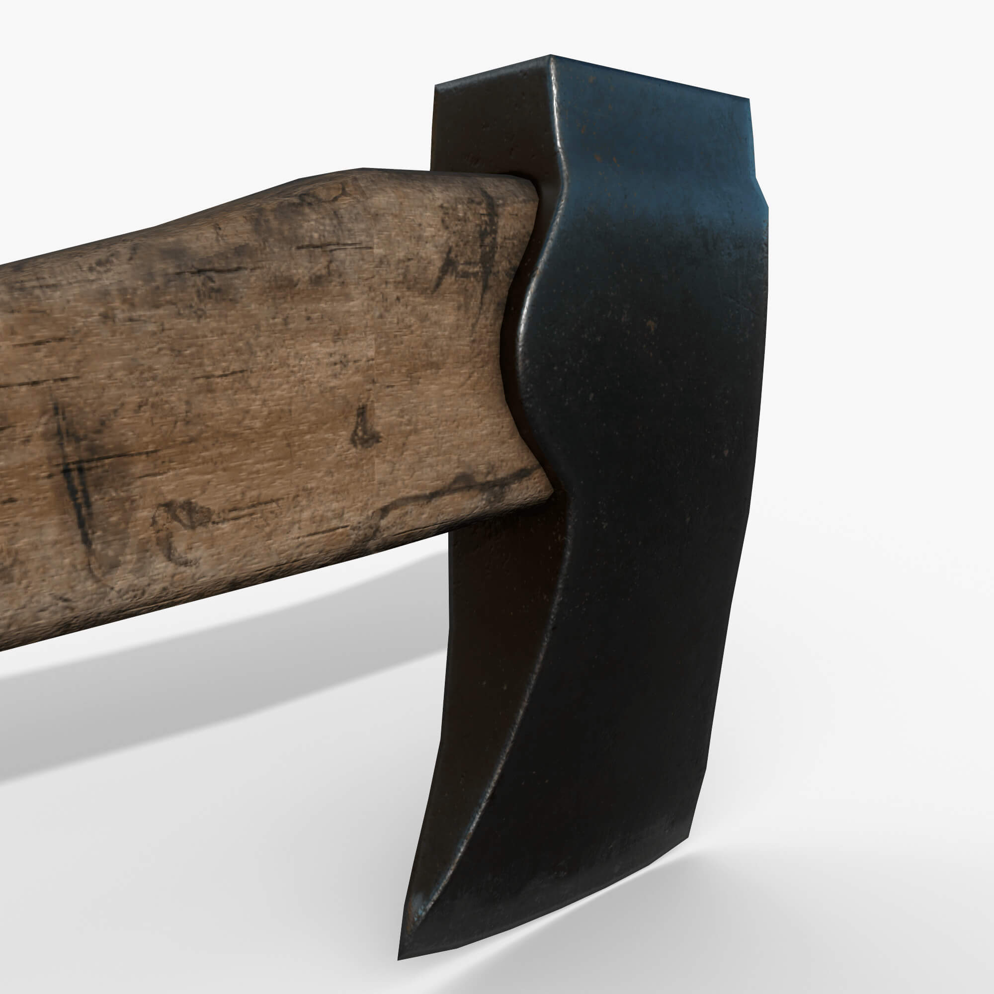 Old used axe - 3D Model by Simple3D