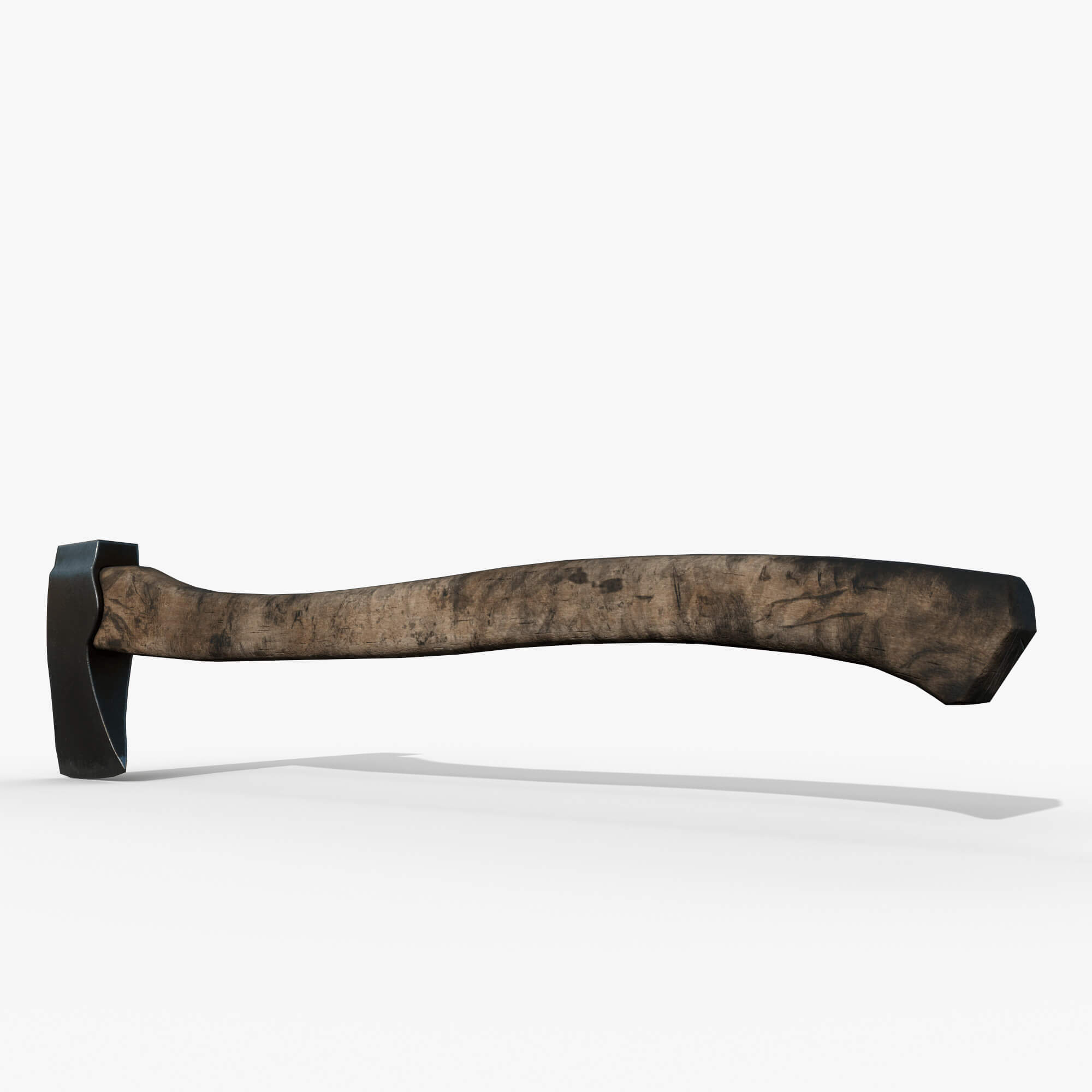 Old used axe - 3D Model by Simple3D