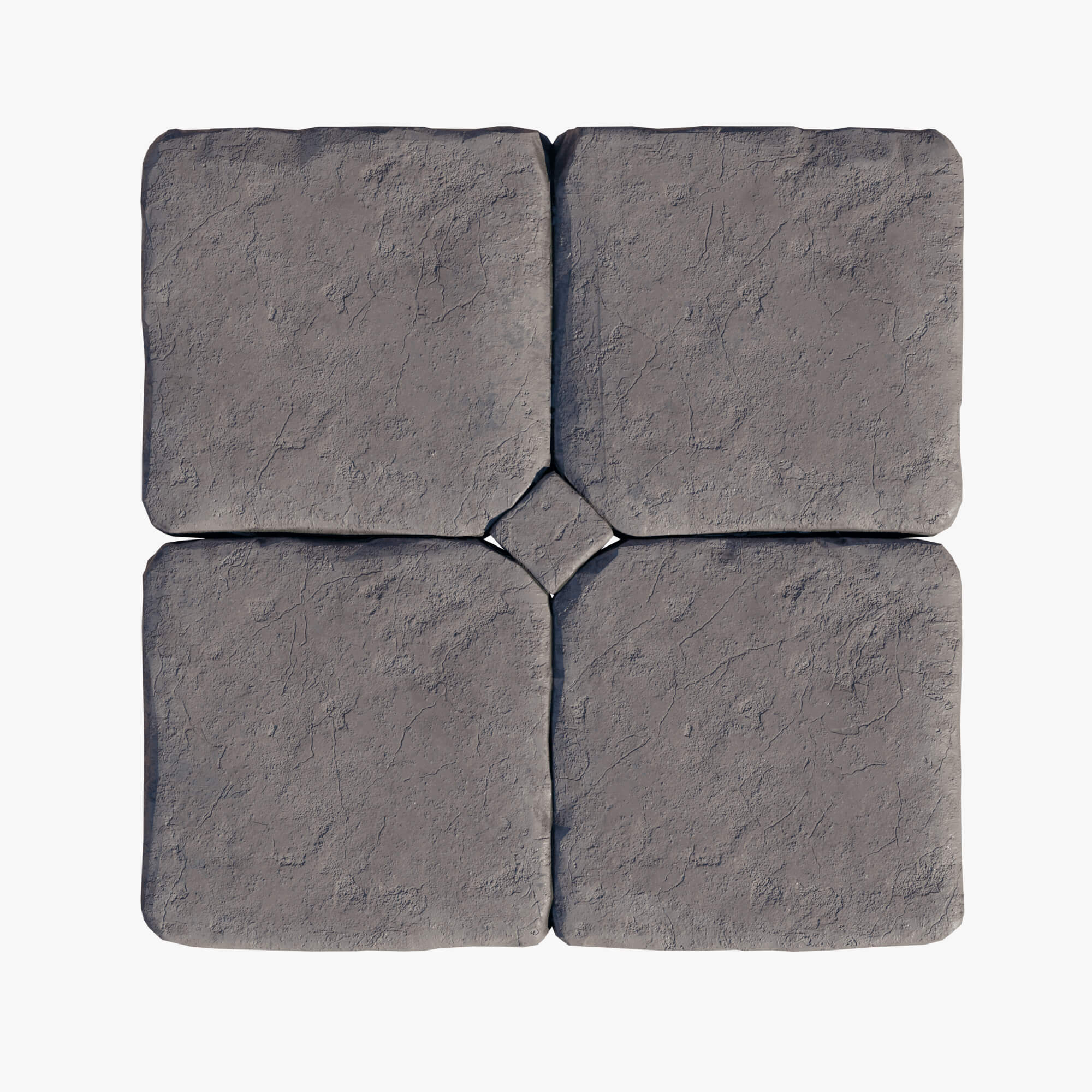 Old Paving Slabs - 3D Model by Simple3D