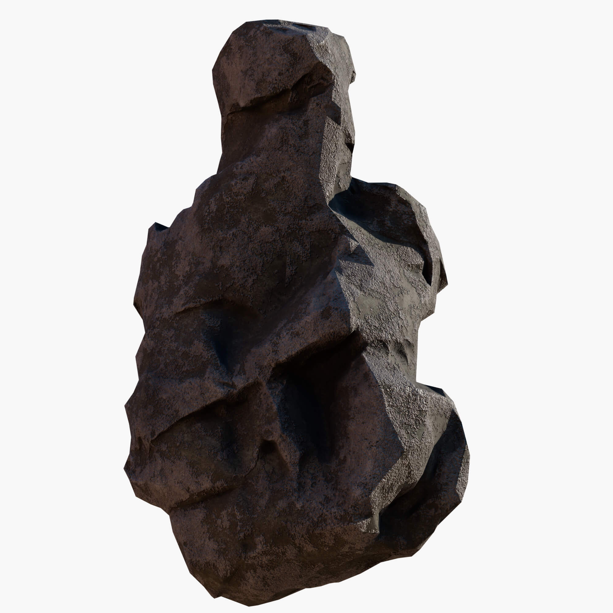 Old dirty rock - Free 3D Model by Simple3D