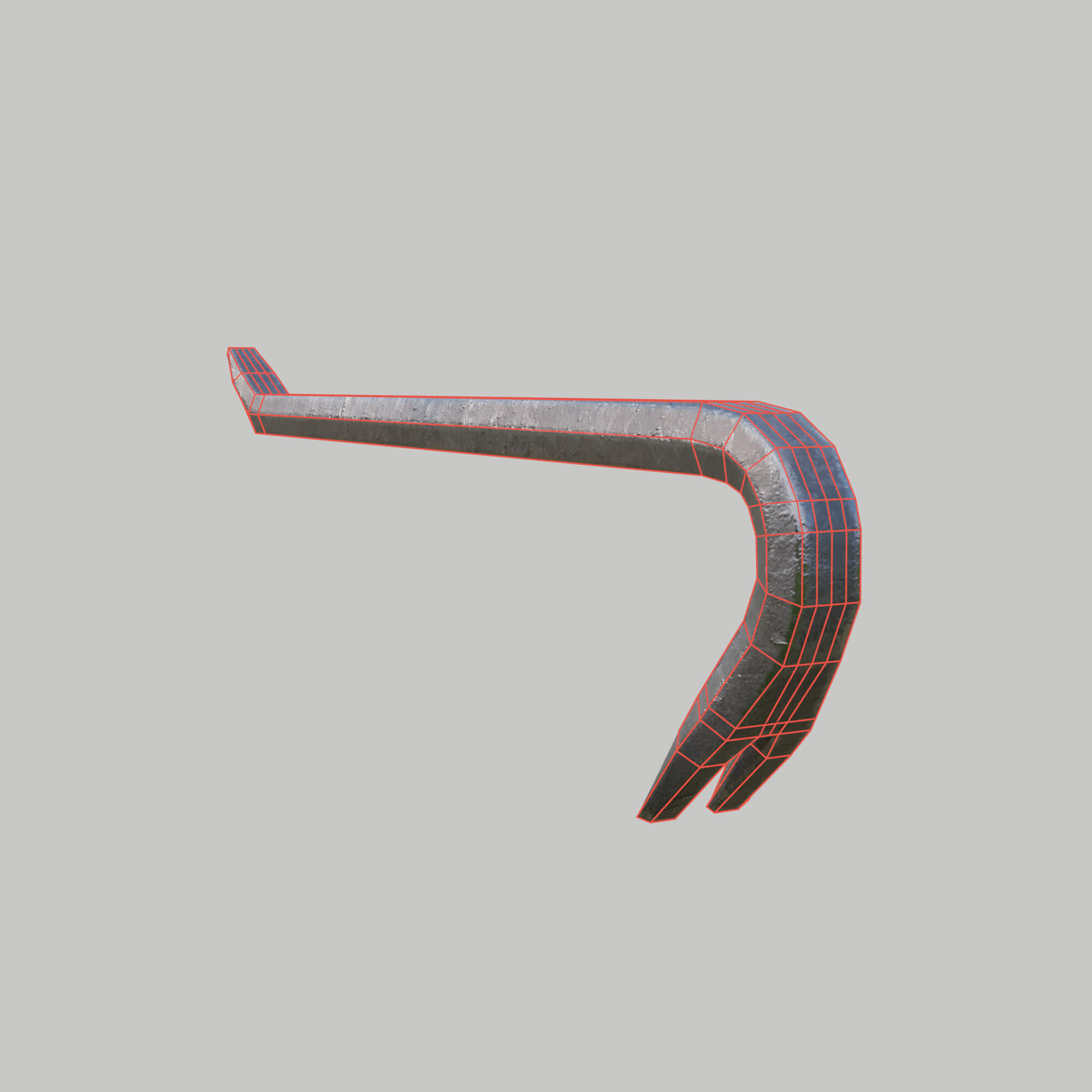 Crowbar - 3D Model by Simple3D
