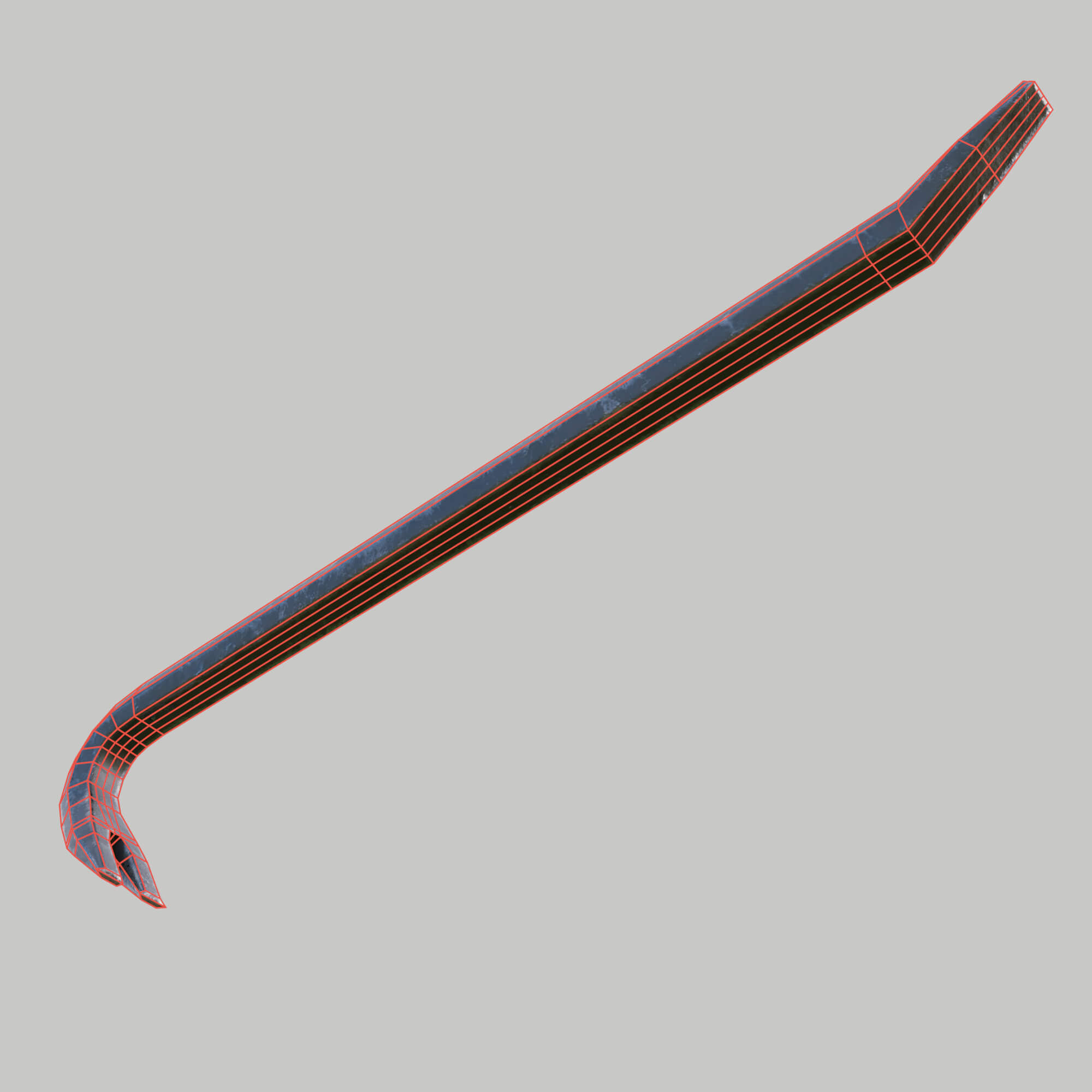 Crowbar - 3D Model by Simple3D