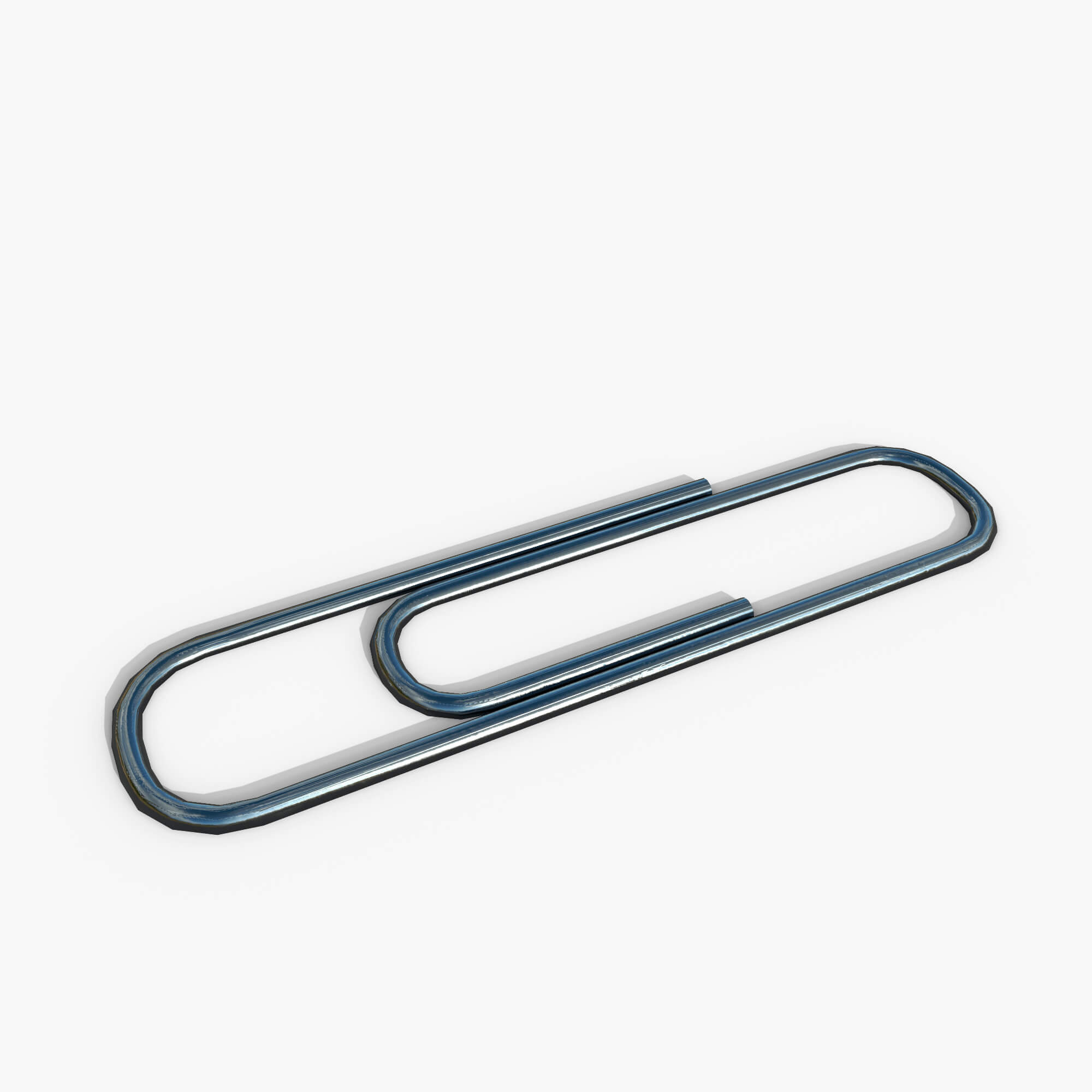 Metal Paper Clip - Free 3D Model by Simple3D