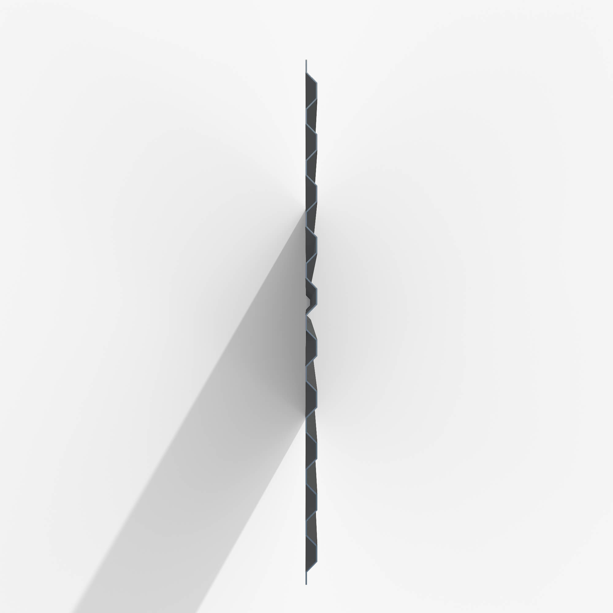 Profiled Sheet Metal - 3D Model by Simple3D