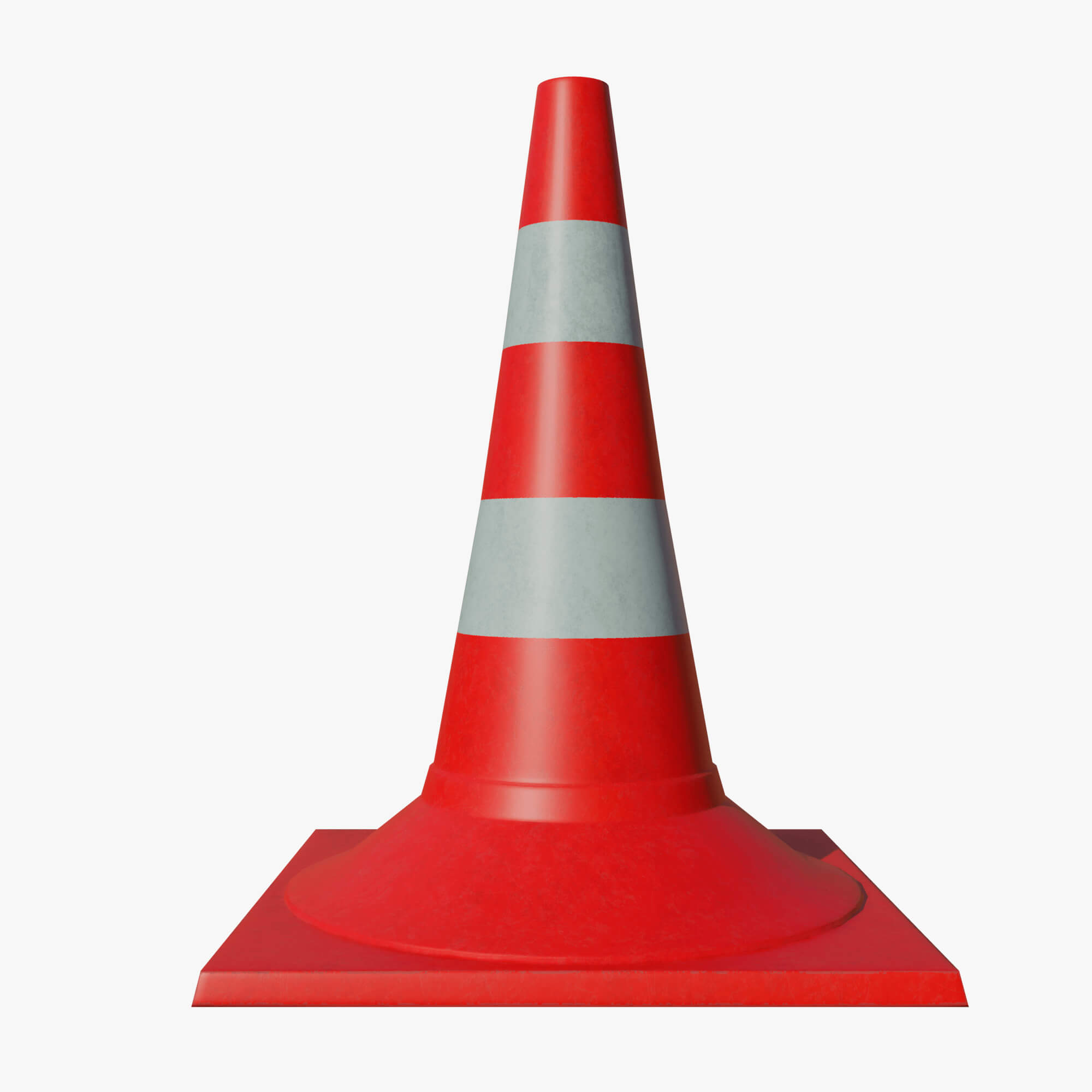 Road Cone Big - 3D Model by Simple3D