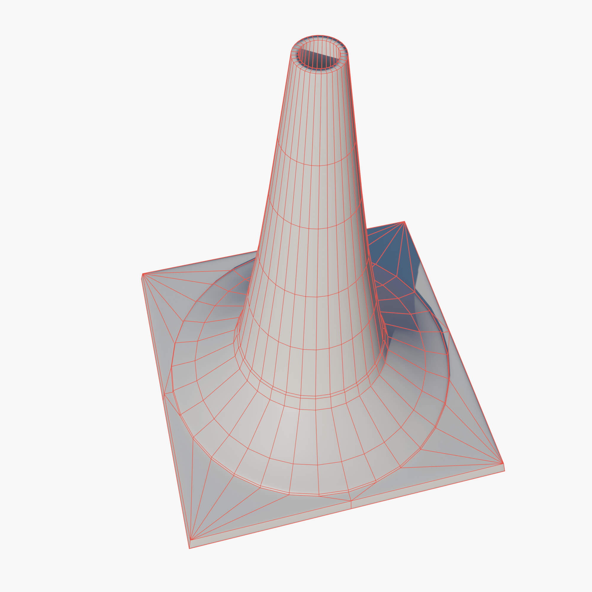 Road Cone Big - 3D Model by Simple3D