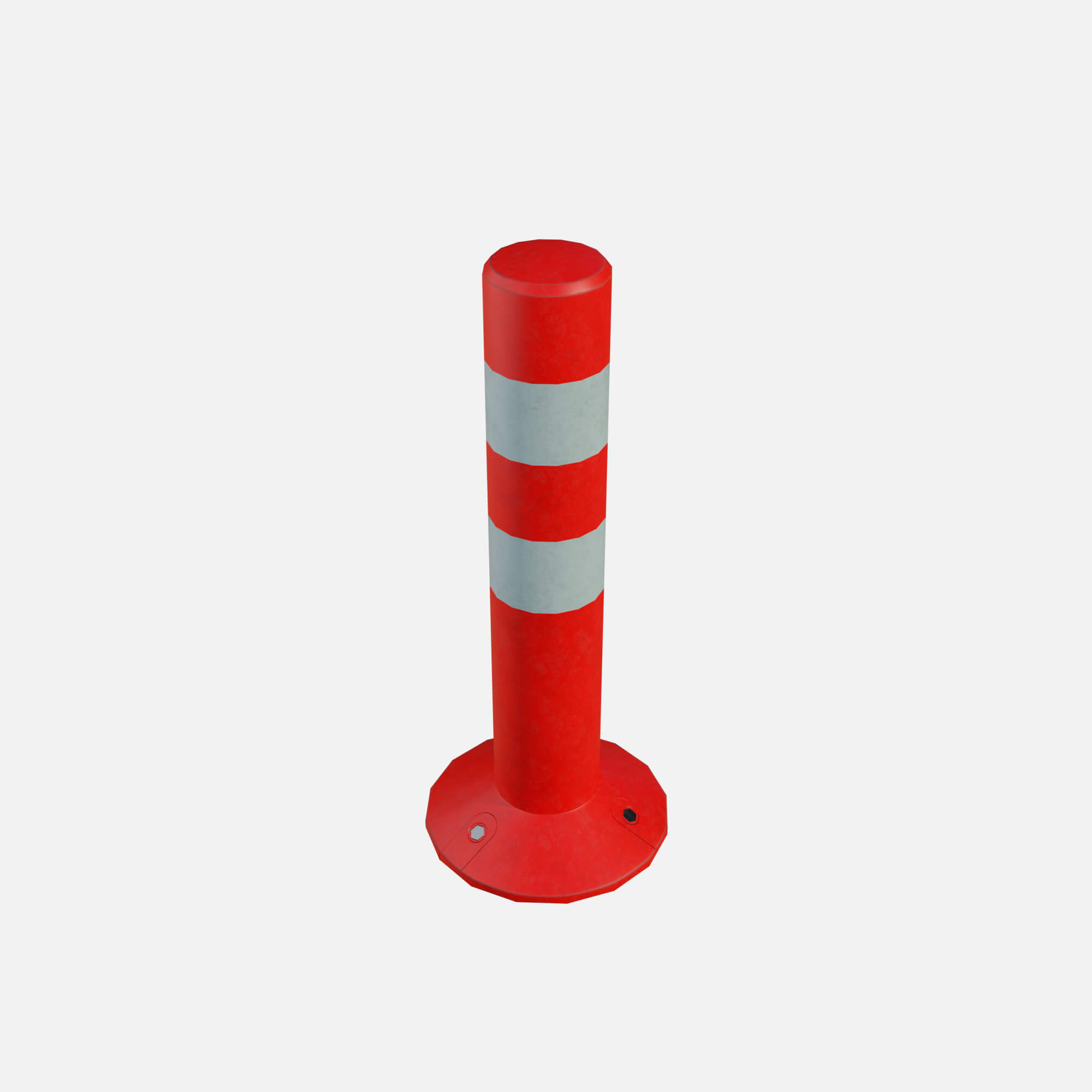 Road Pole 45 Cm - 3D Model by Simple3D