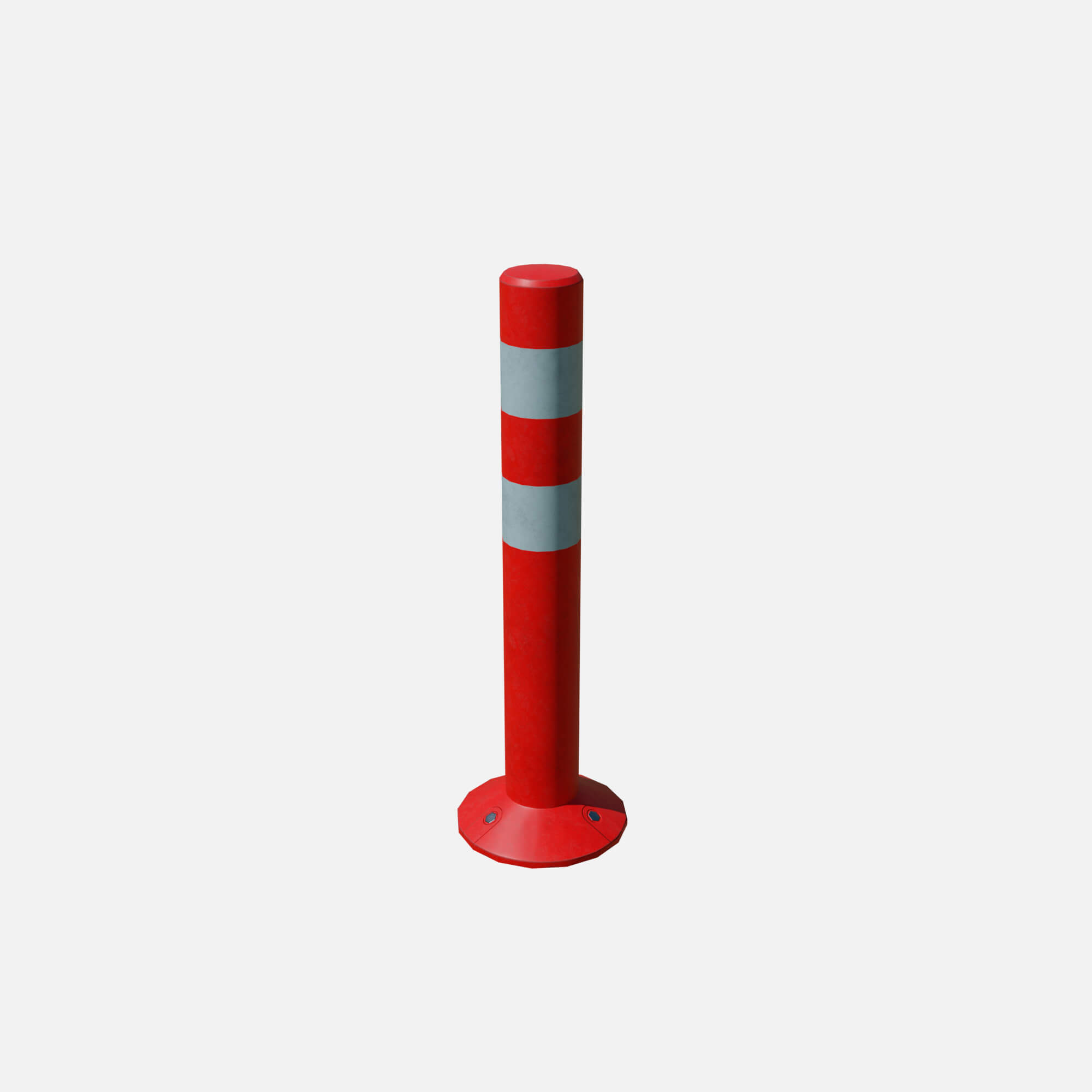 Road Pole 60 Cm - 3D Model by Simple3D
