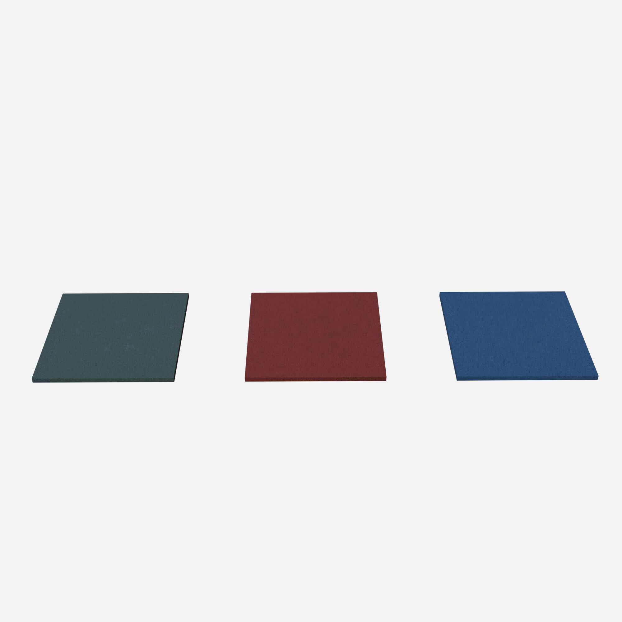 Rubber Tiles 500X500X20 - 3D Model by Simple3D