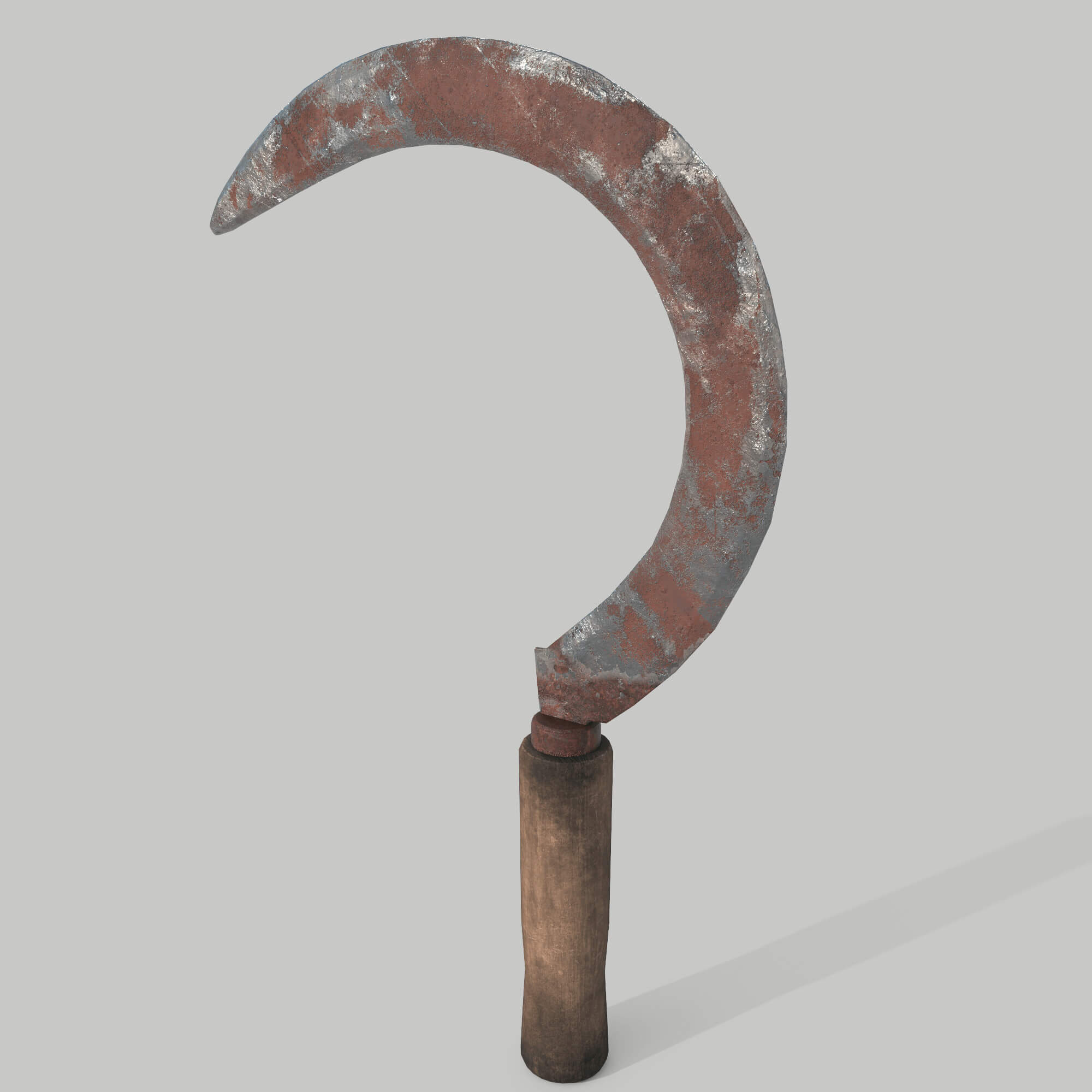 Rusted Sickle - 3D Model by Simple3D