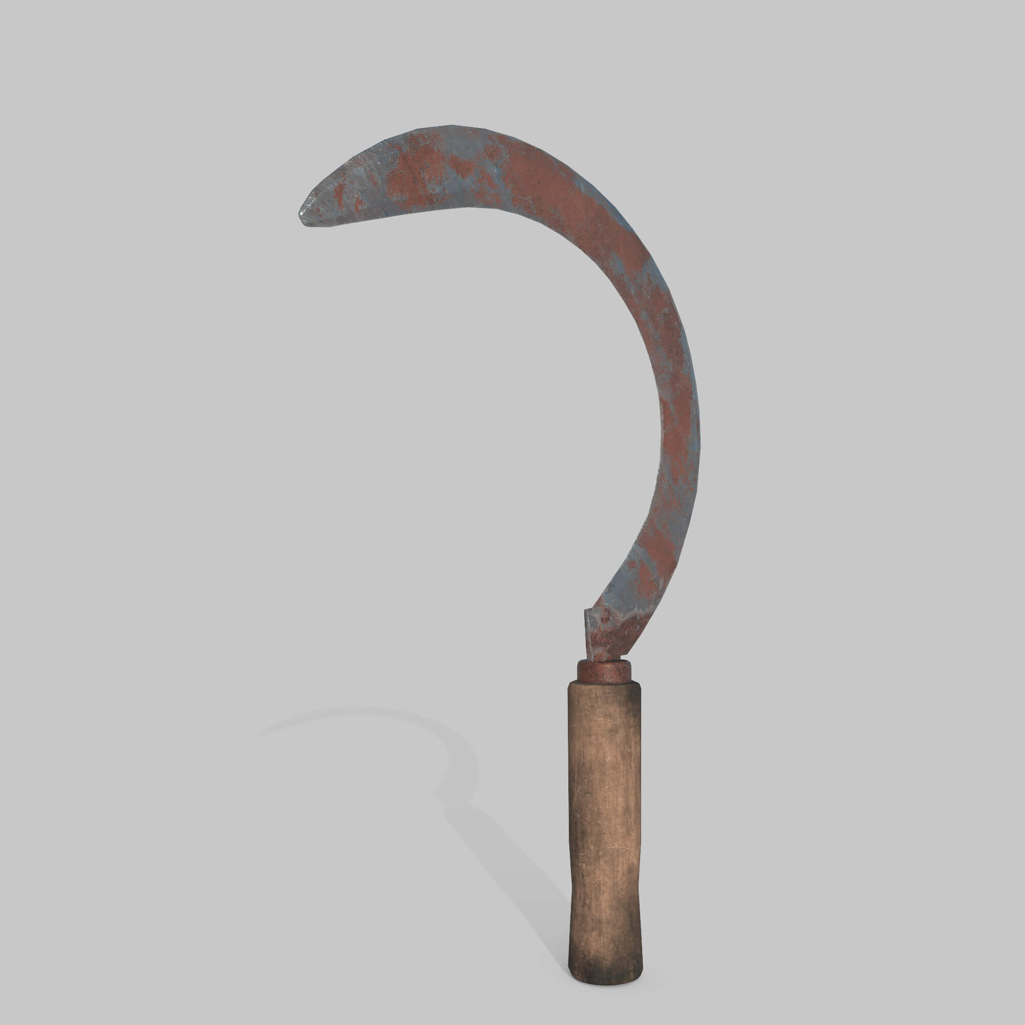Rusted Sickle - 3D Model by Simple3D