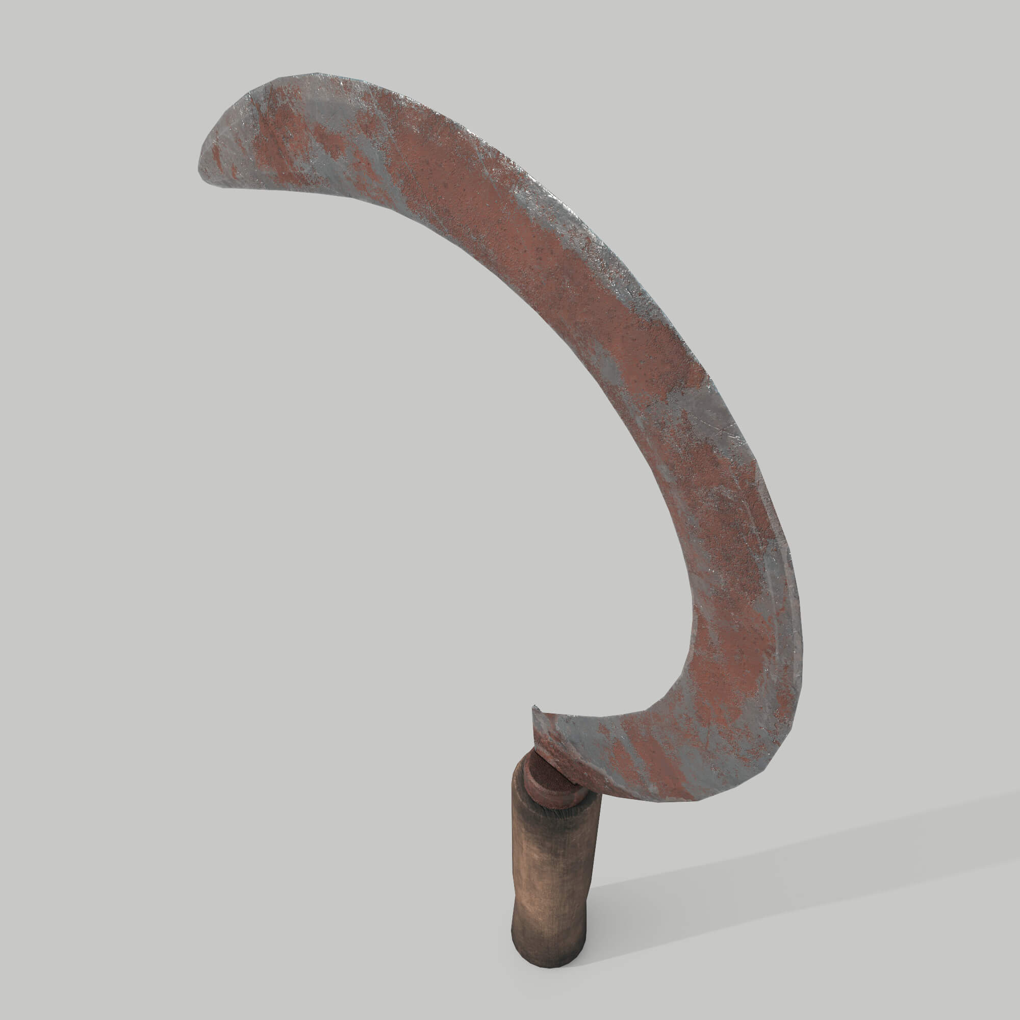 Rusted Sickle - 3D Model by Simple3D