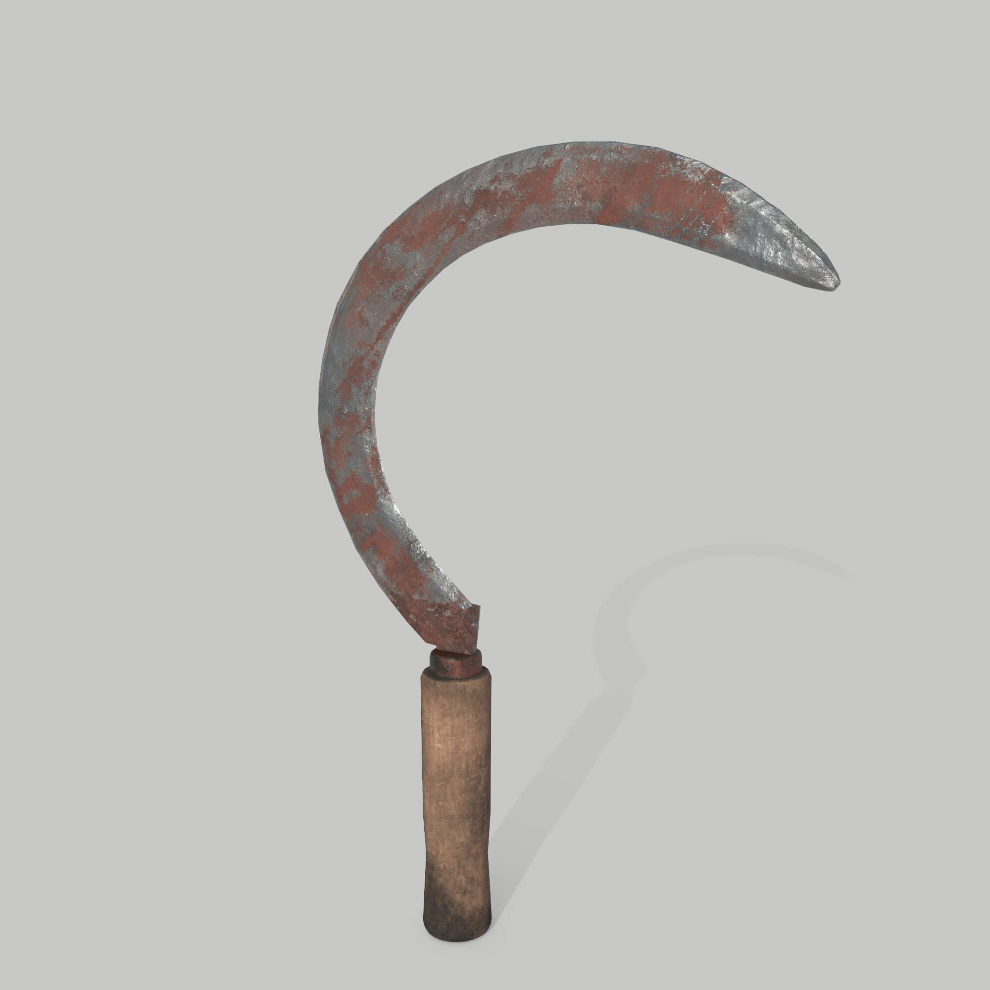 Rusted Sickle - 3D Model by Simple3D