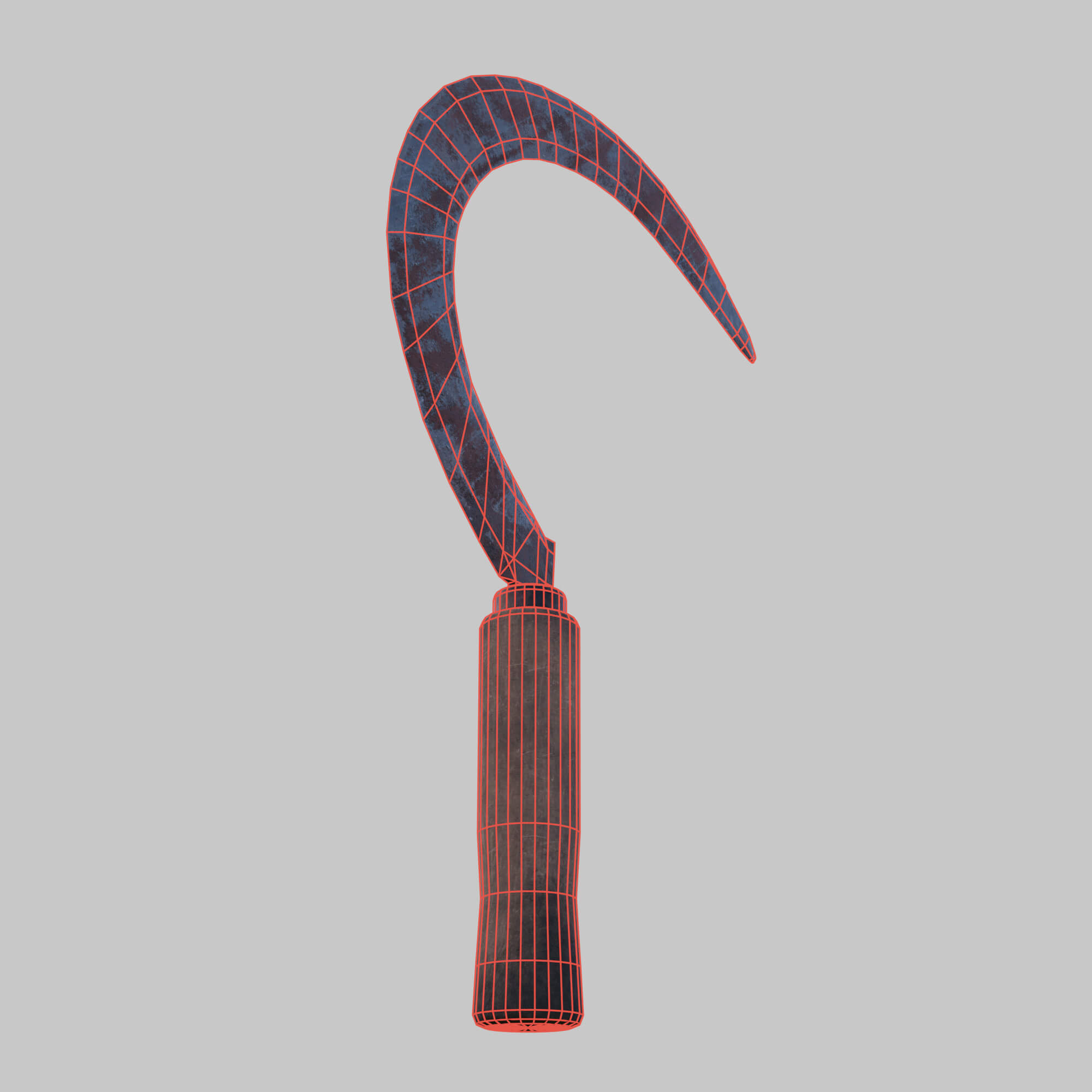 Rusted Sickle - 3D Model by Simple3D
