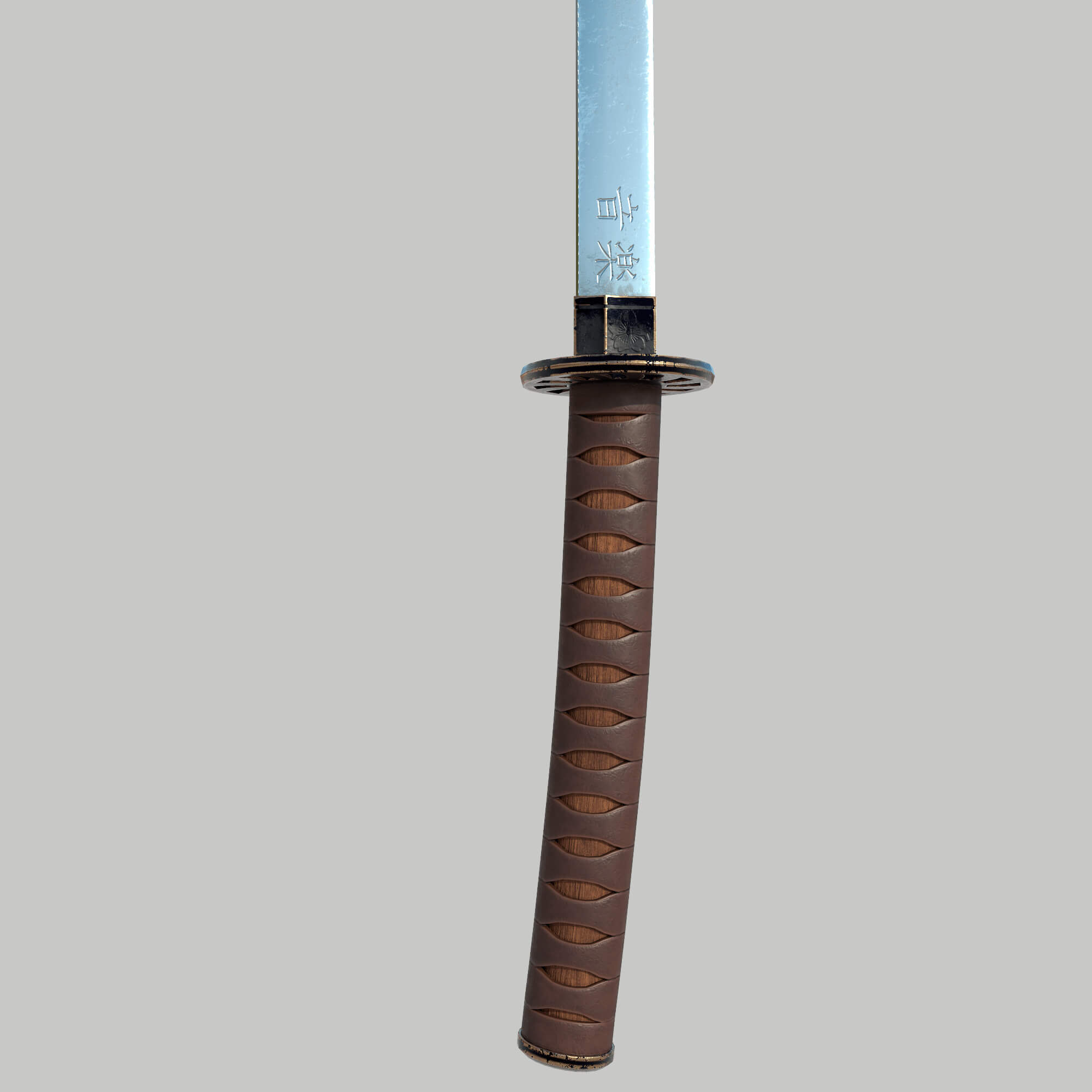 Samurai Katana - 3D Model by Simple3D