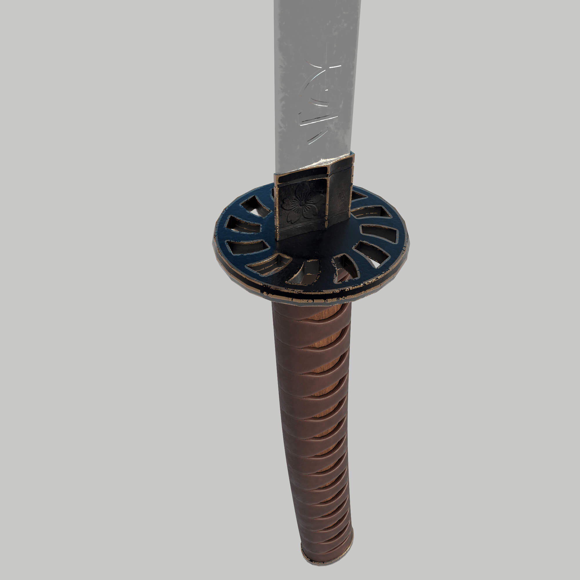 Samurai Katana - 3D Model by Simple3D