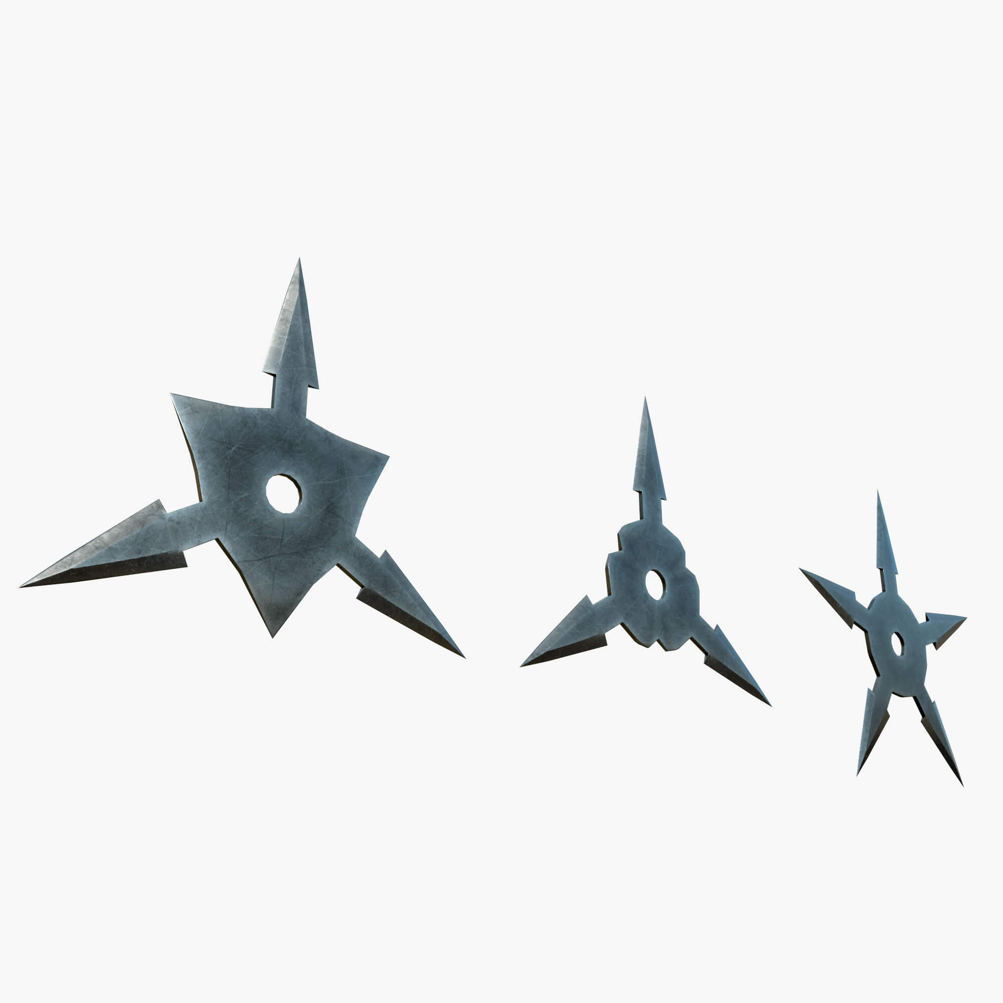 Shuriken Collection - 3D Model by Simple3D