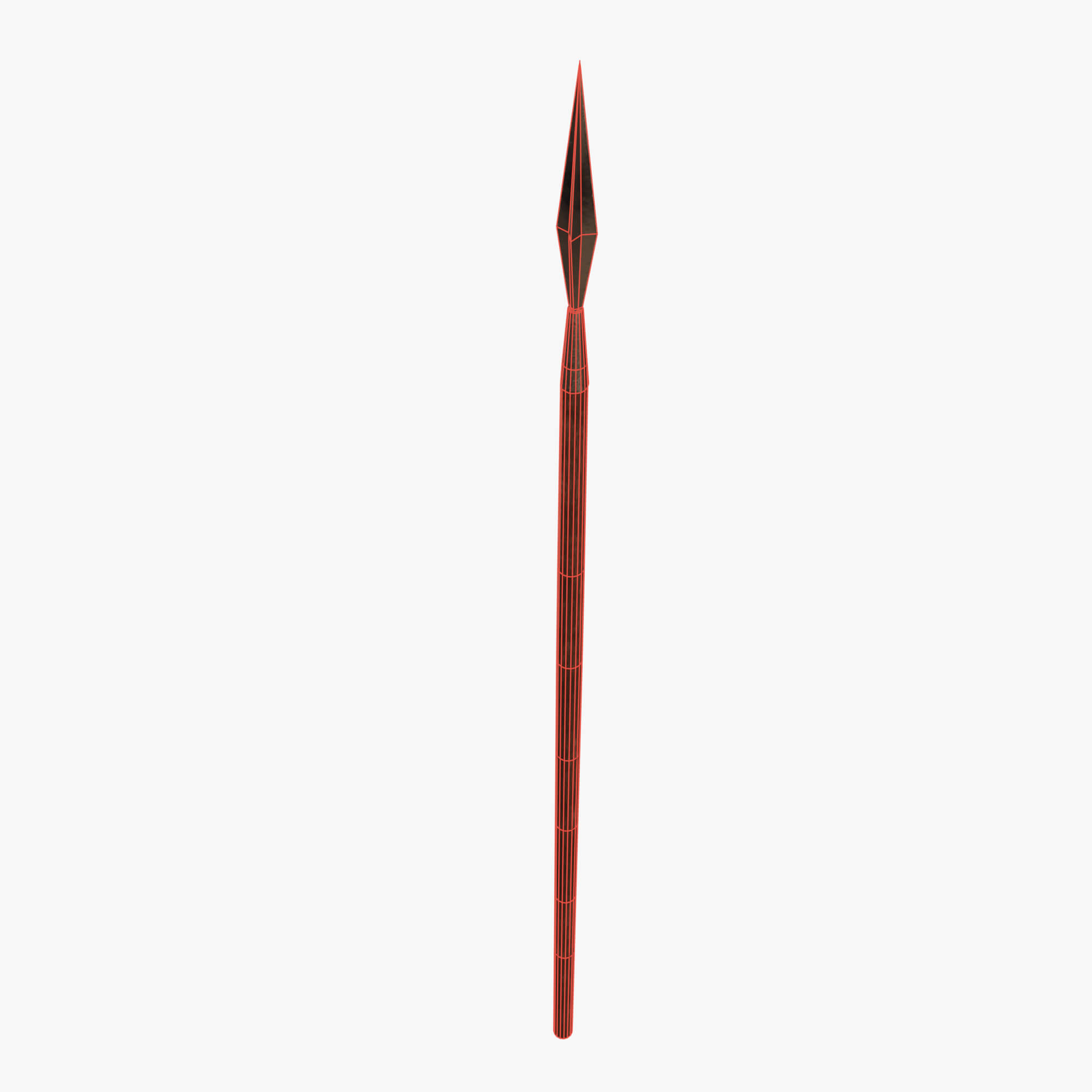 Simple Spear - Free 3D Model by Simple3D