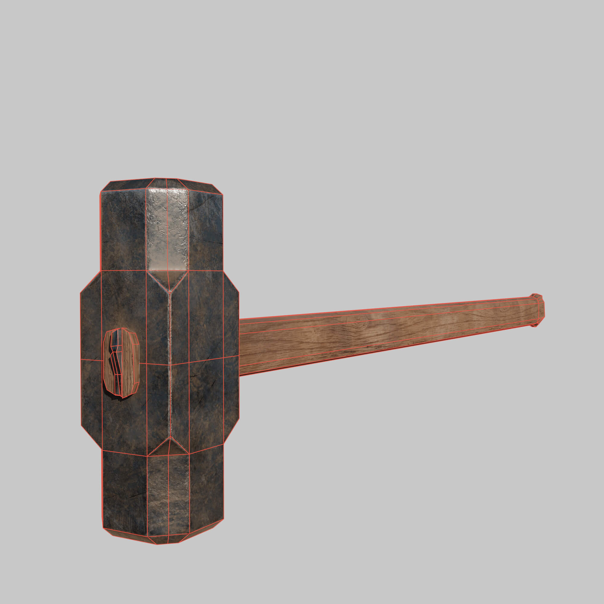 Sledgehammer - 3D Model by Simple3D