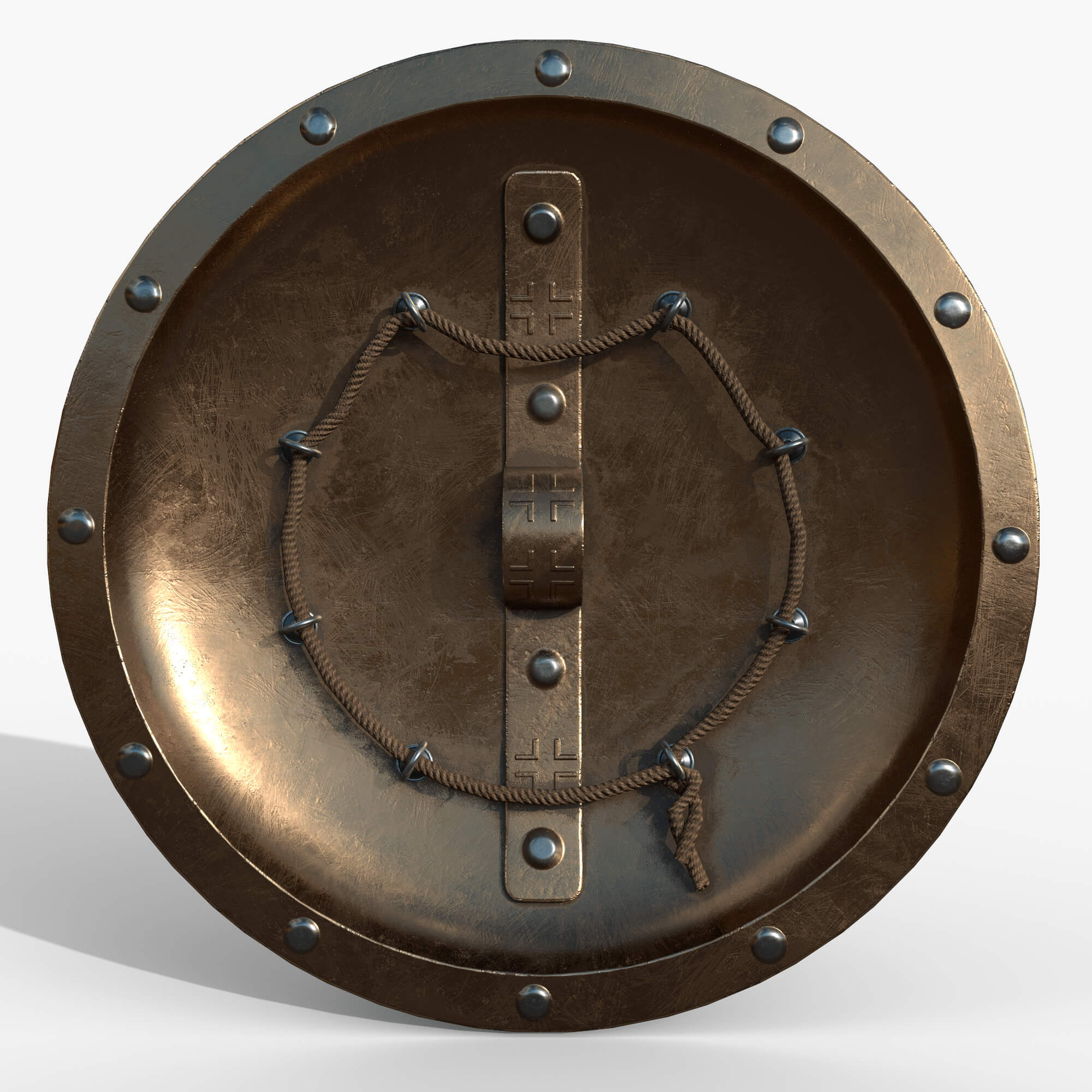 Spartan Shield - 3D Model by Simple3D