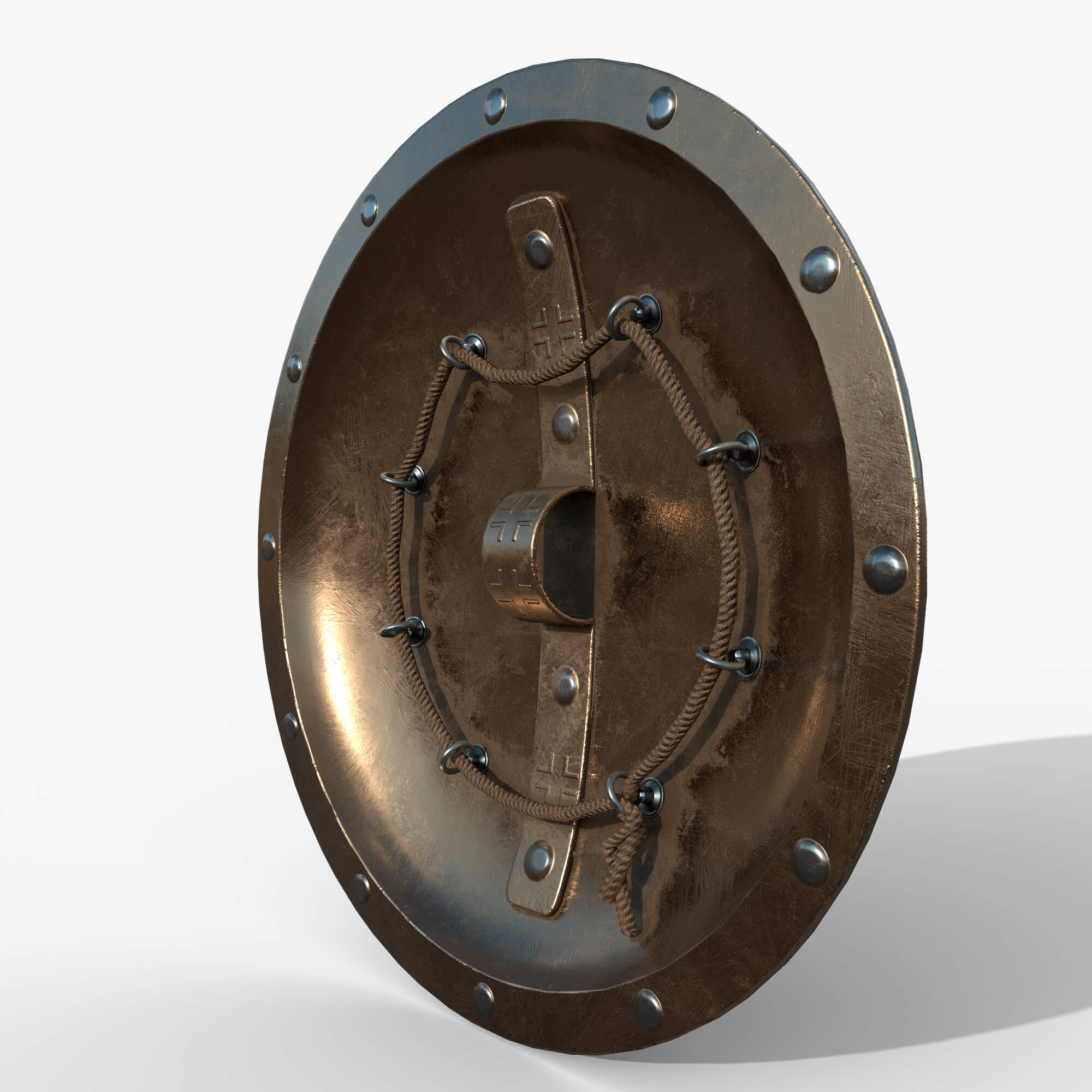 Spartan Shield - 3D Model by Simple3D