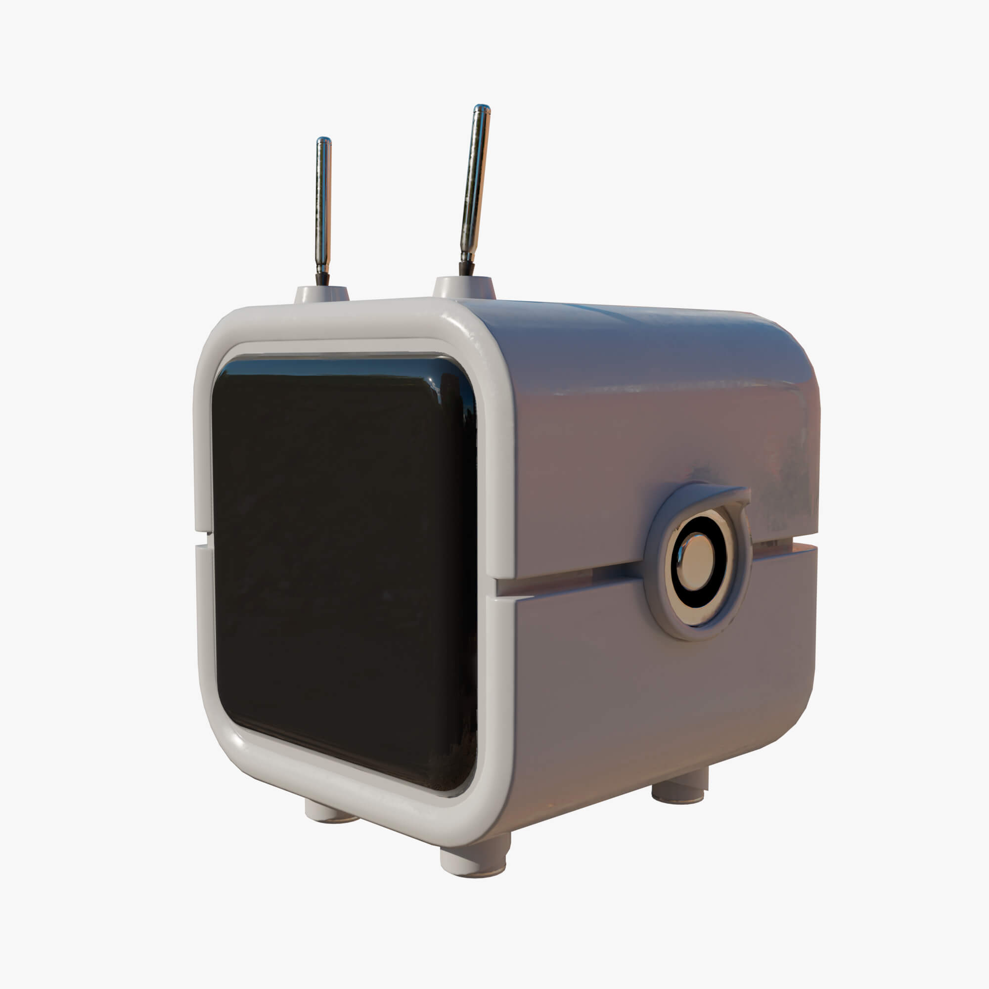 Square Robot - 3D Model by Simple3D